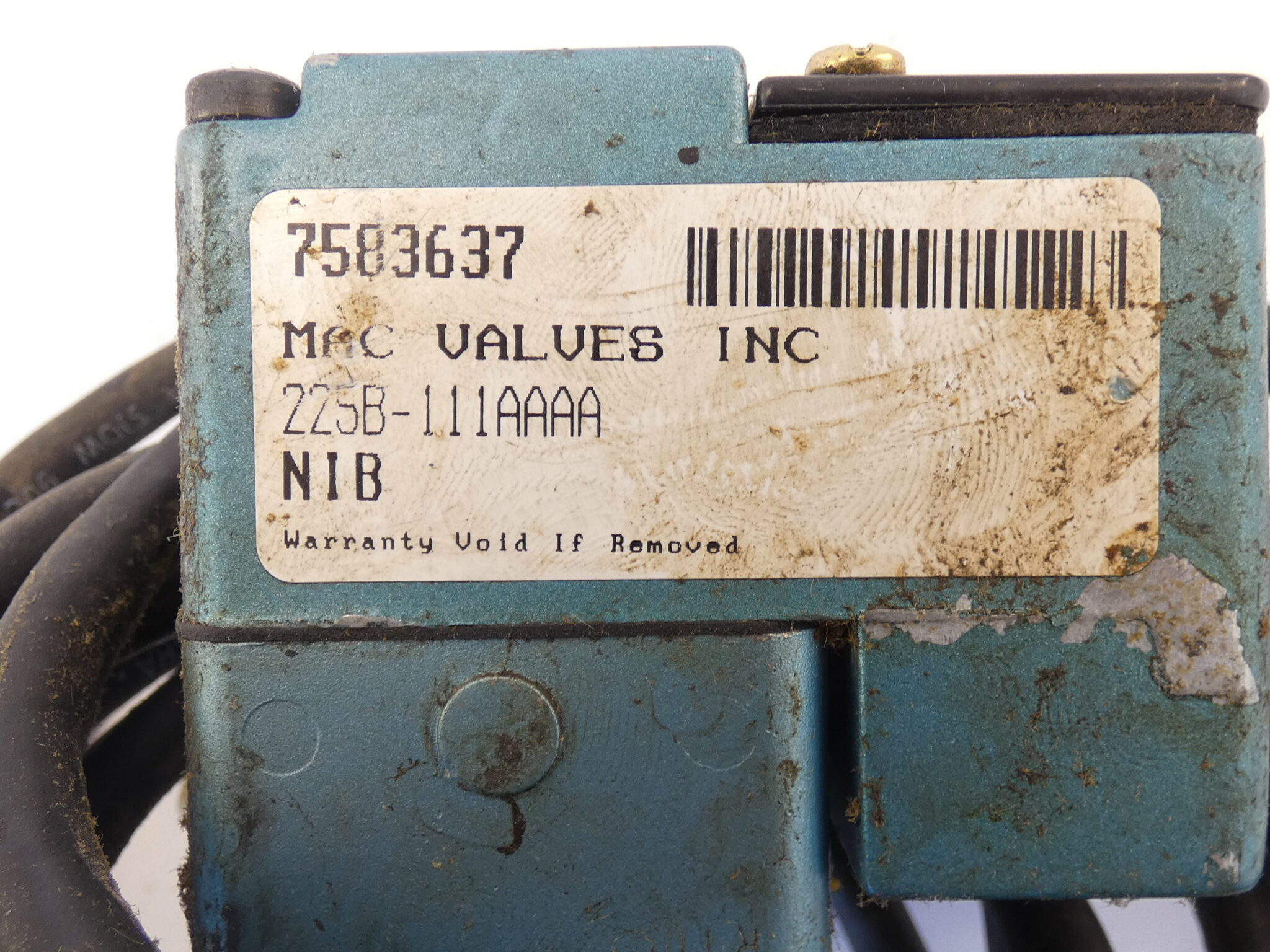 Mac Valves 225B-111AAAA Valve, – GPM Surplus