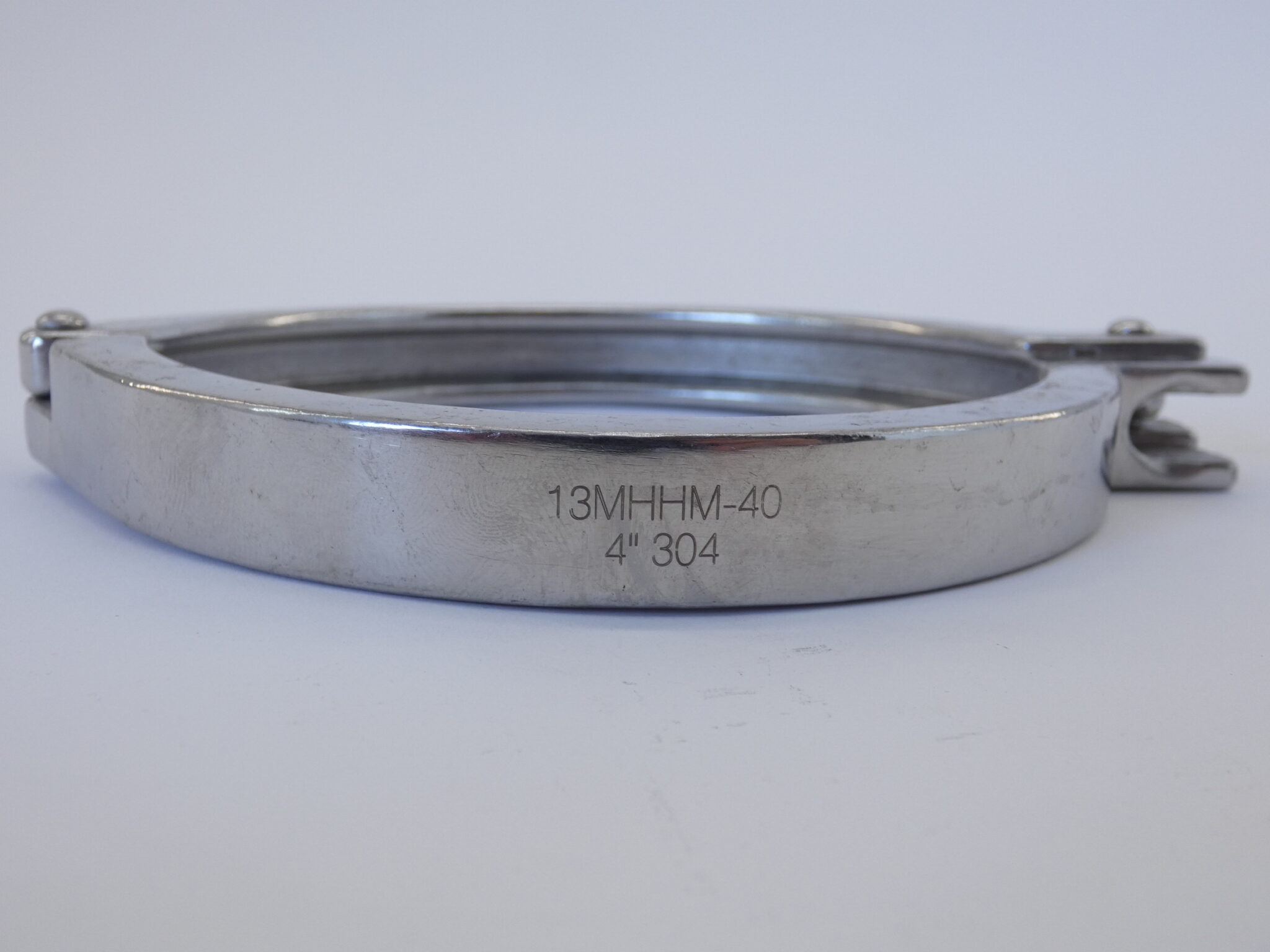 VNE 13MHHM-40 Clamp, 4″, Stainless Steel – GPM Surplus