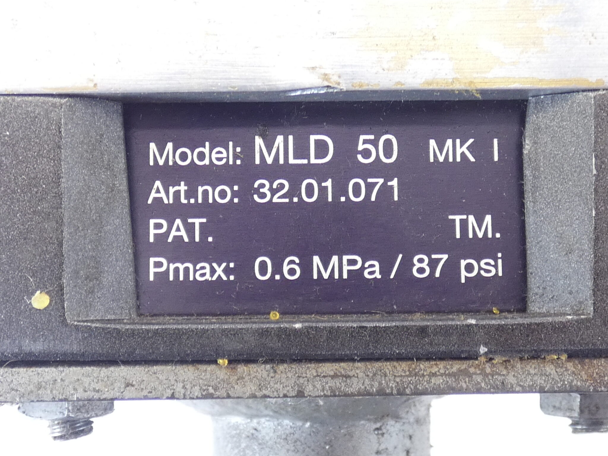 PIAB MLD 50 Vacuum Pump, 32.01.071 – GPM Surplus