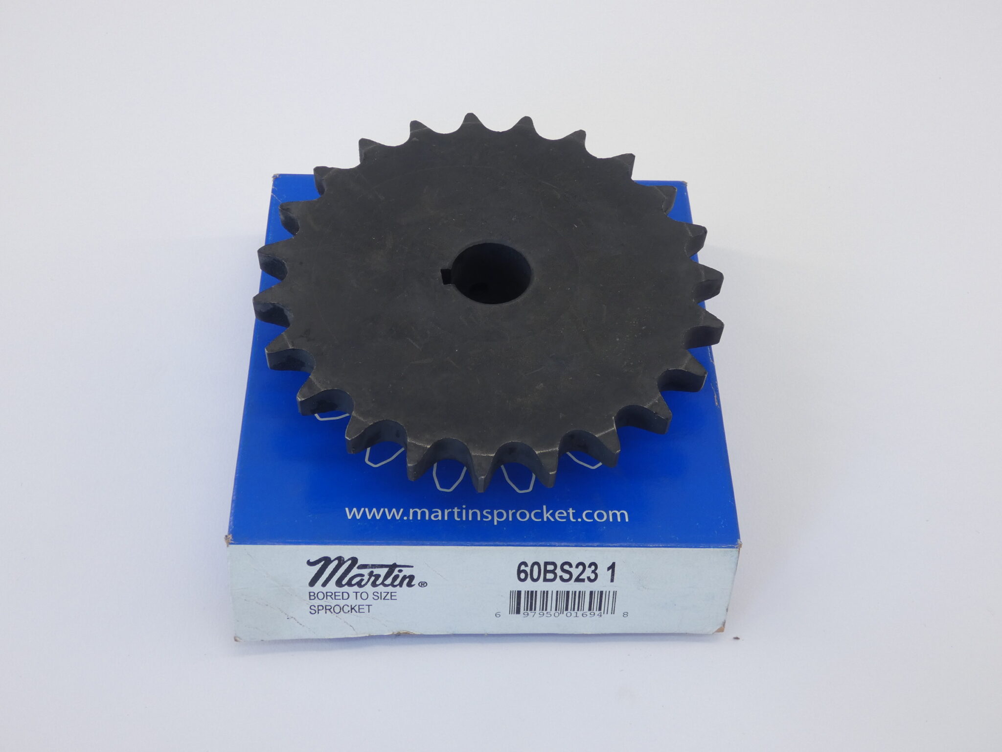Martin 60BS23 1 Single Pitch Roller Chain Sprocket 23 Teeth 1″ Bore ...