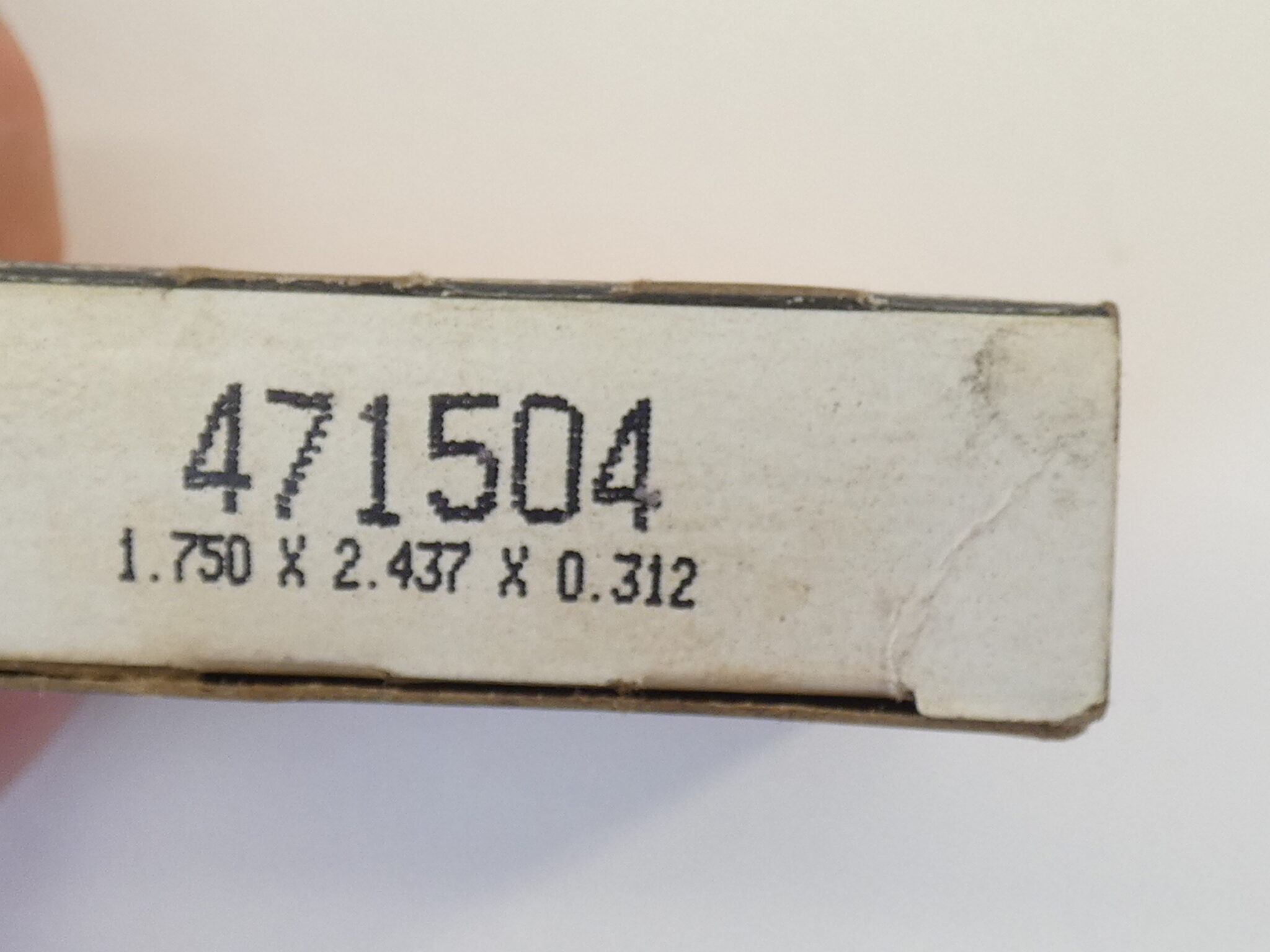 Federal Mogul 471504 Oil Seal, 1.75 x 2.437 x 0.312 – GPM Surplus