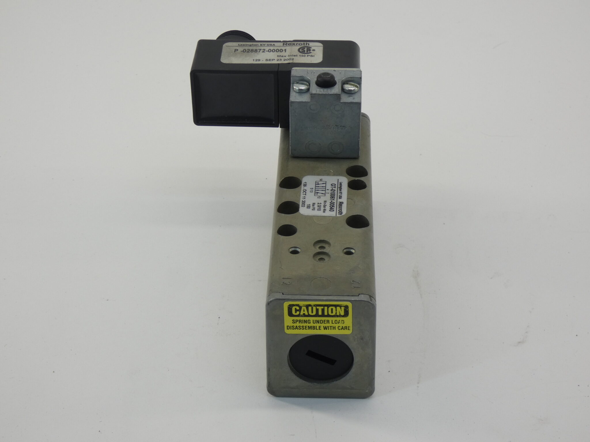Rexroth GT-010061-00540 Valve Unit P-028872-00001 – GPM Surplus