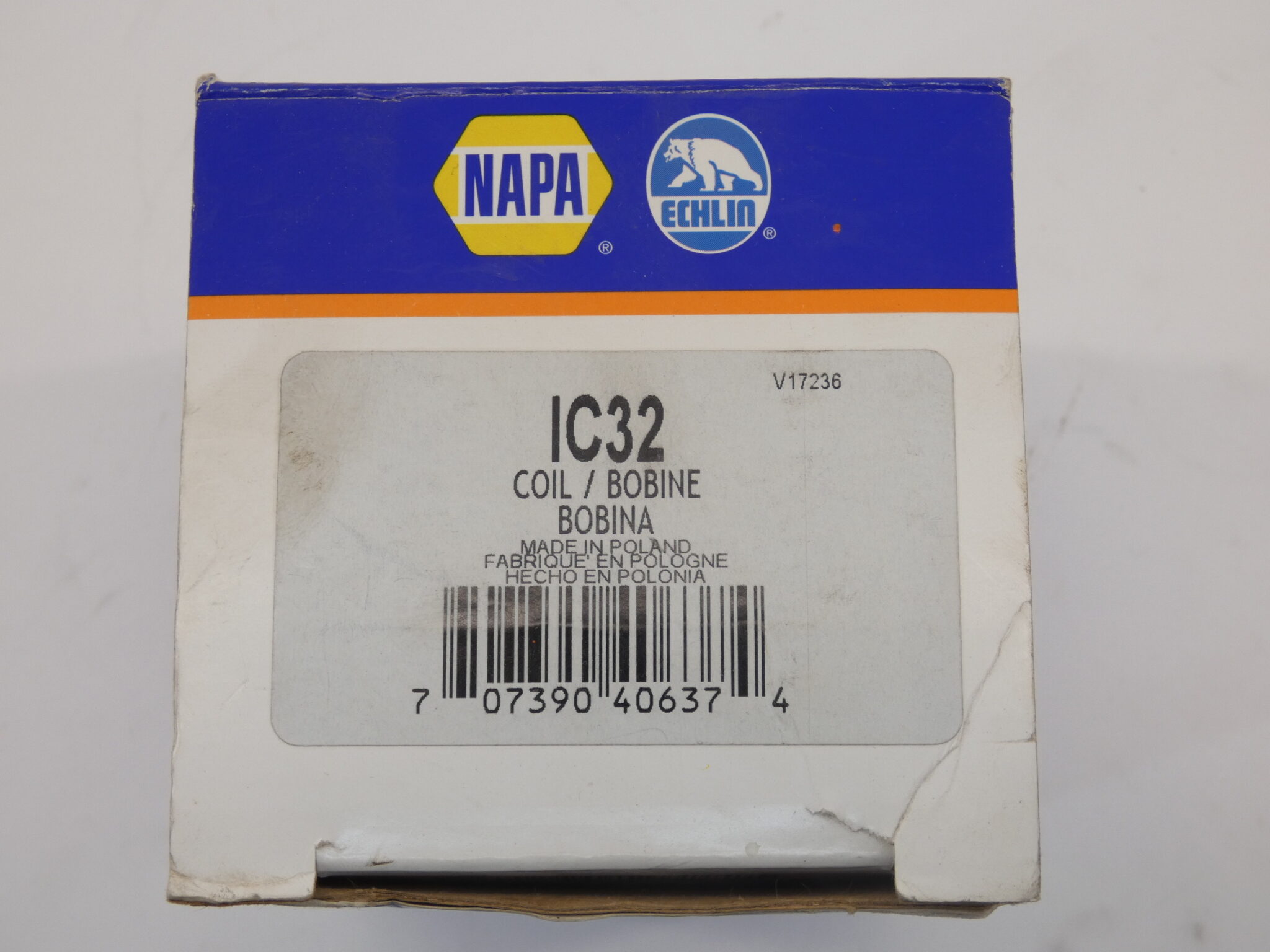 NAPA IC32 Ignition Coil MotorCraft F37U-12029-AA 12V NAPA Echlin – GPM ...