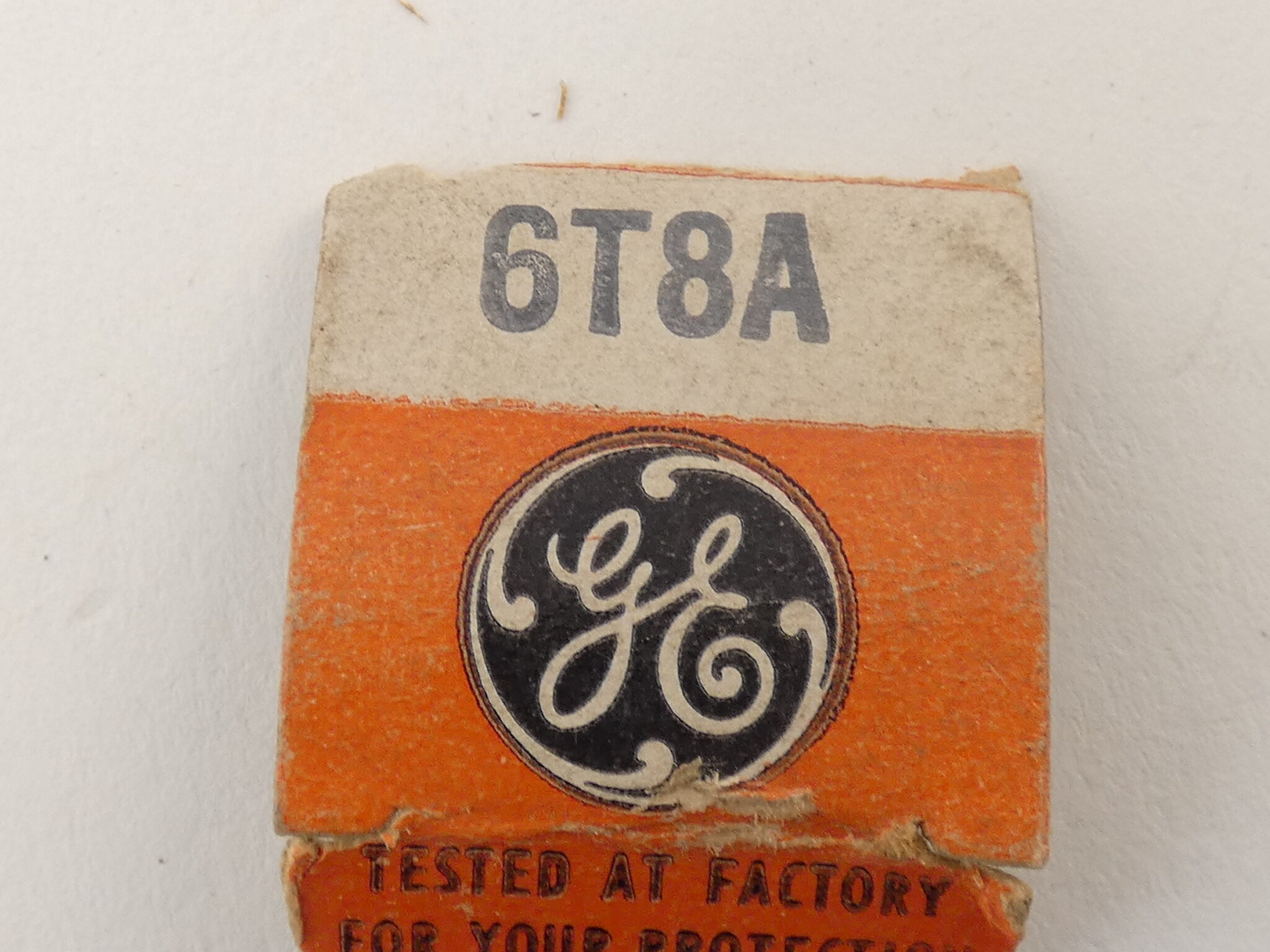 *Lot of 6* General Electric 5U8 Vacuum Tubes, 6T8A, 6J6, 6BE6, 12BY7A ...