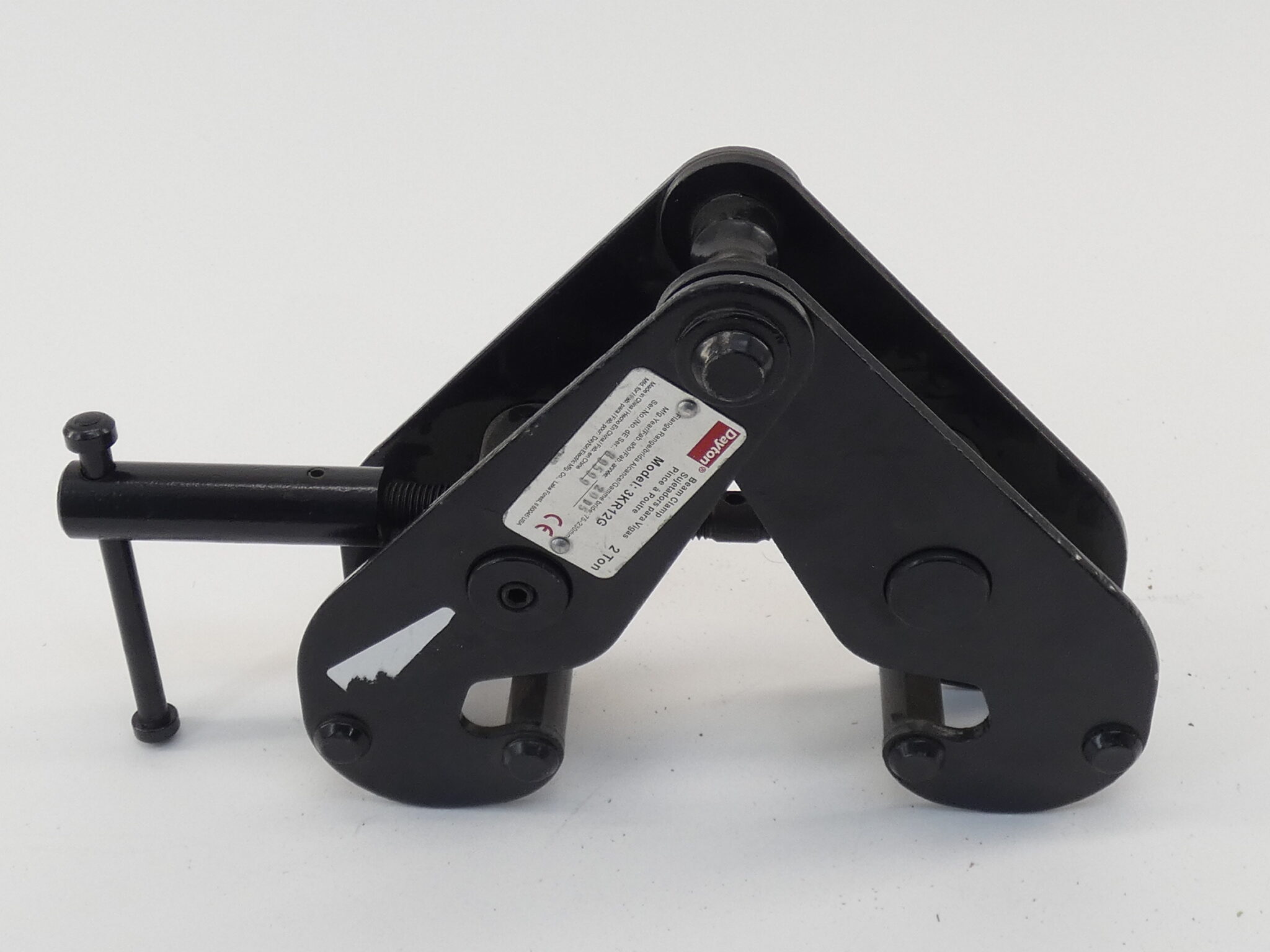 Dayton 3KR12G Beam Clamp, 2 Ton – GPM Surplus