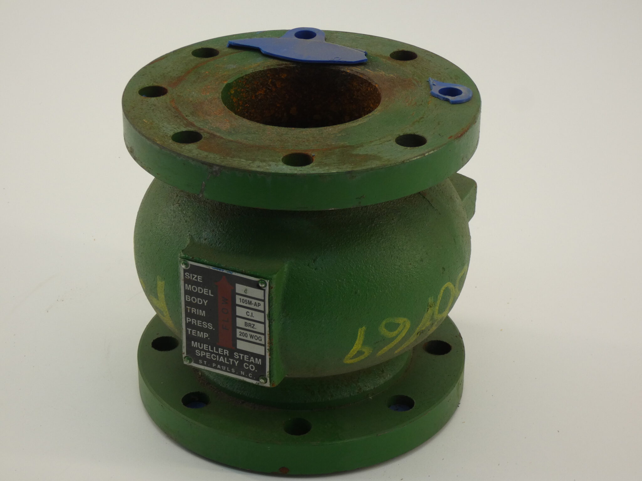 Mueller Steam Specialty 105M-AP Check Valve, 4″, BRZ, C.I. – GPM Surplus