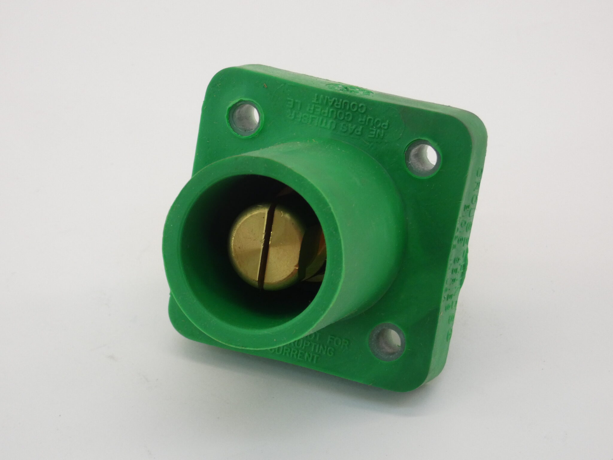 Crouse-Hinds E1016 Green Receptacle 600V 400A Connector – GPM Surplus