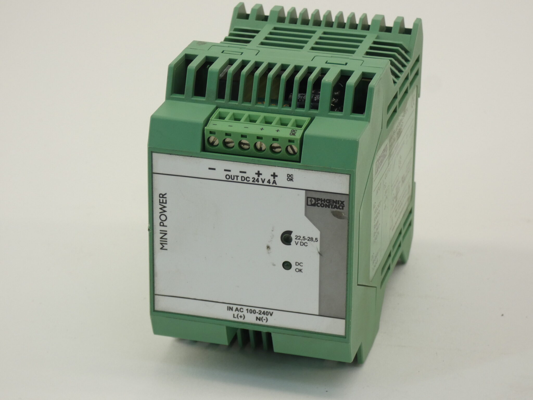 Phoenix Contact MINI-PS-100-240AC/24DC/4 Mini Power Supply, 2938837 ...