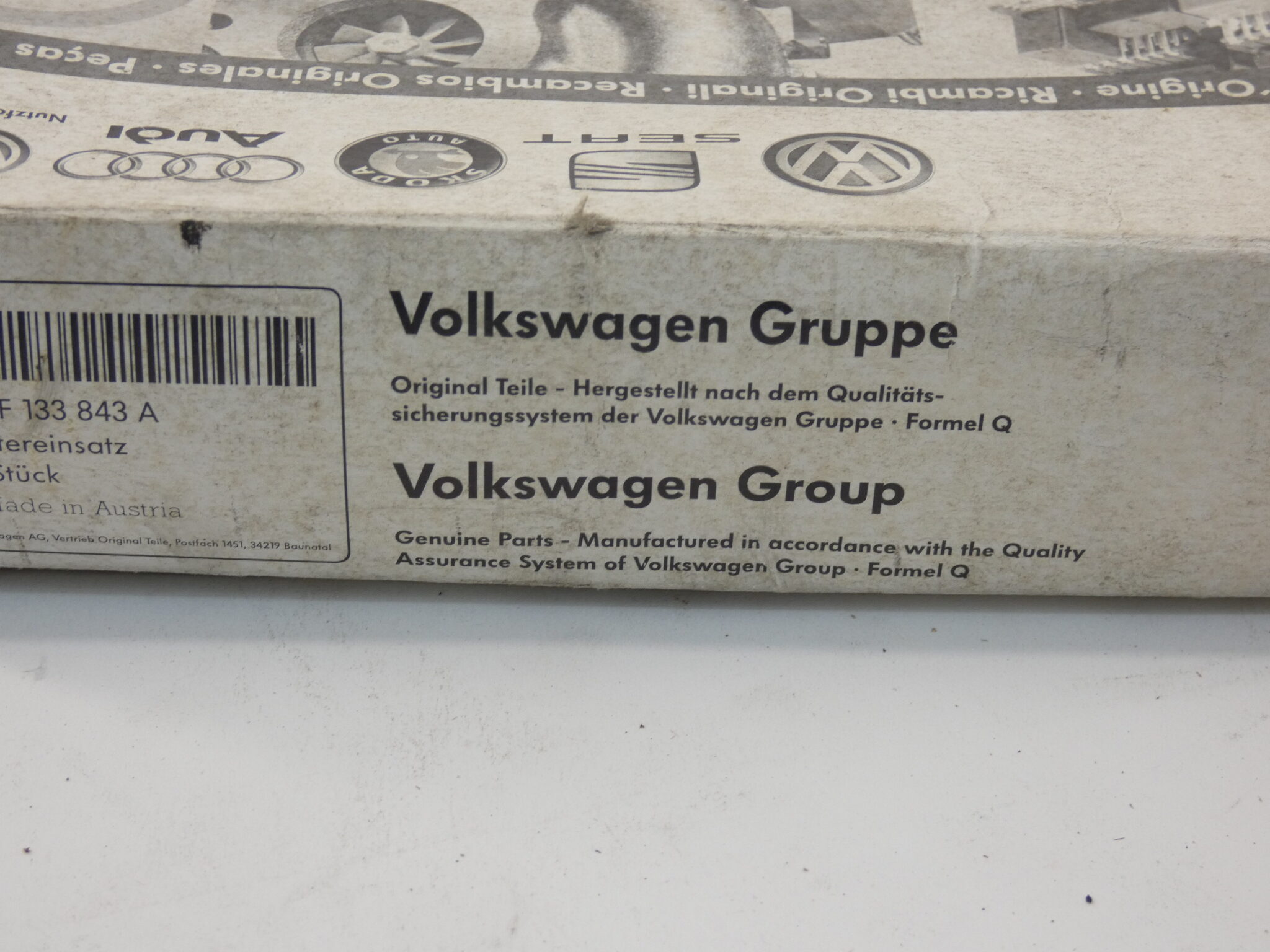 Volkswagen 06F133843A Air Filter 06F 133 843 A – GPM Surplus