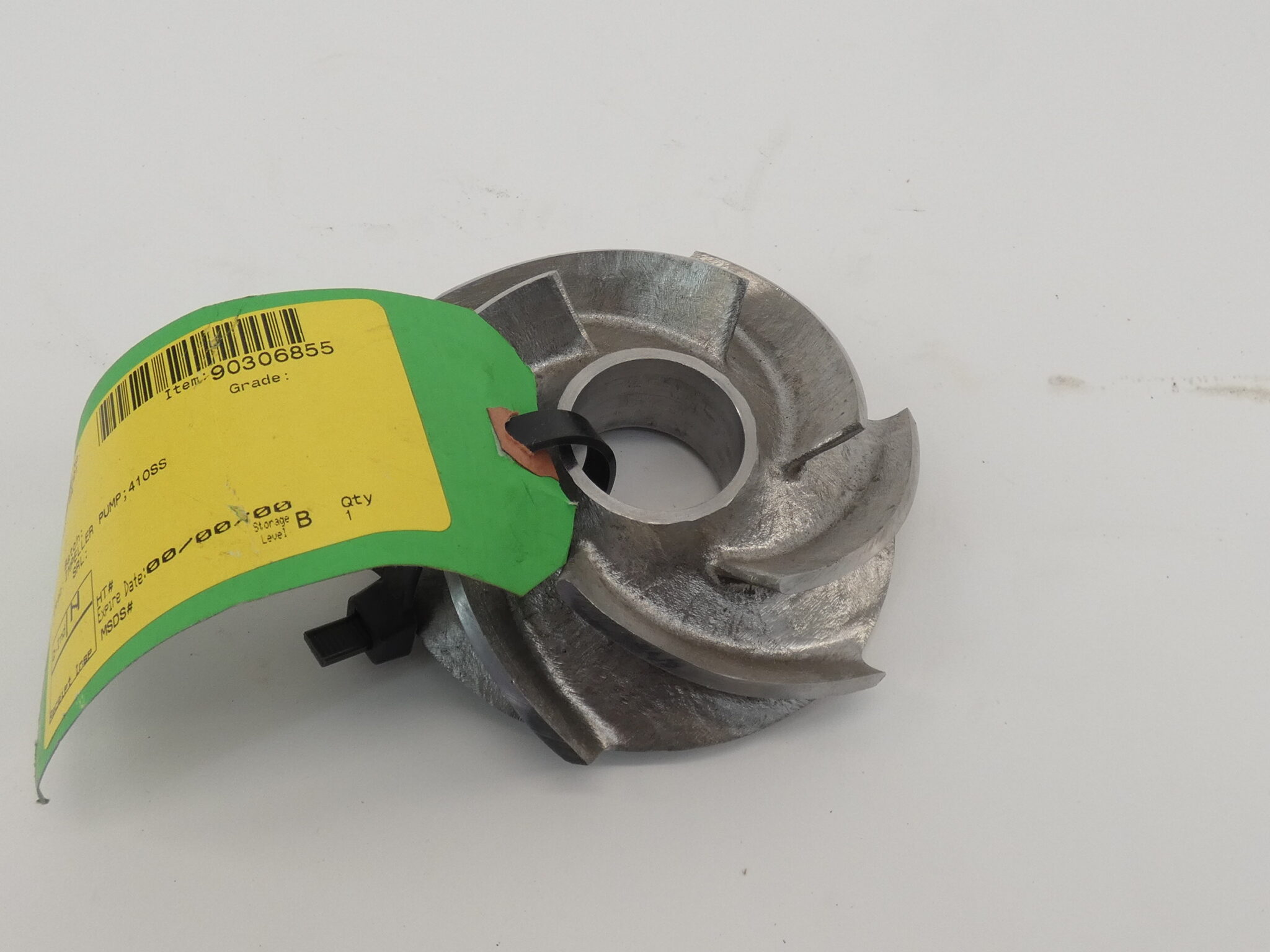 Sulzer Pumps Impeller, 4″, 410SS – GPM Surplus