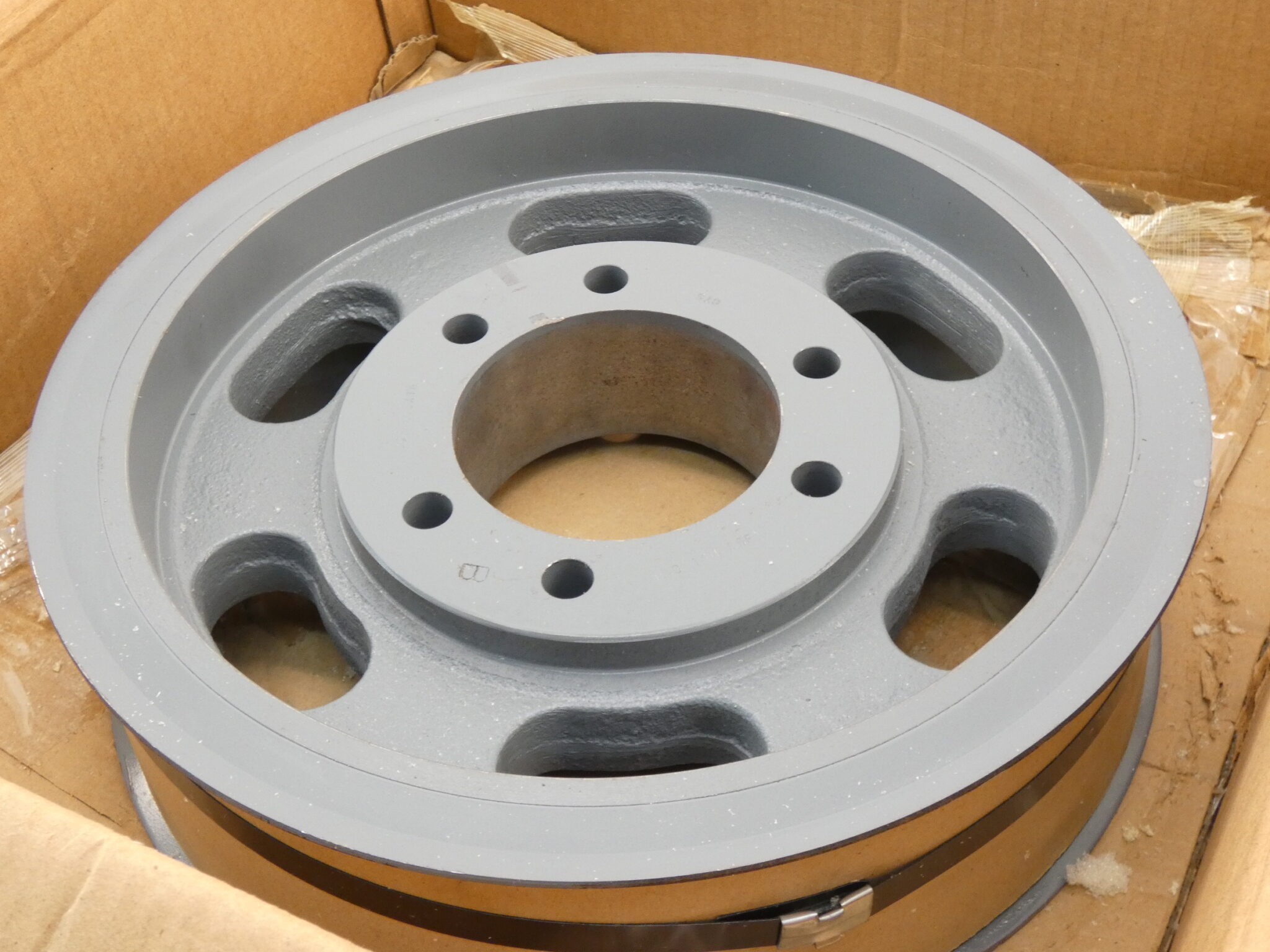 P80 14M 85F Timing Pulley, Sprocket, Bore 4-1/2″, OD 14-5/8″ – GPM Surplus