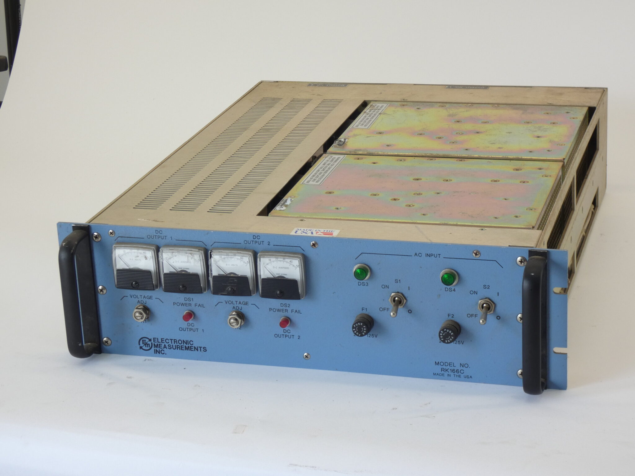 Electronic Measurements Inc. RK166C Power Supply, Output 50A DC, 50VDC ...