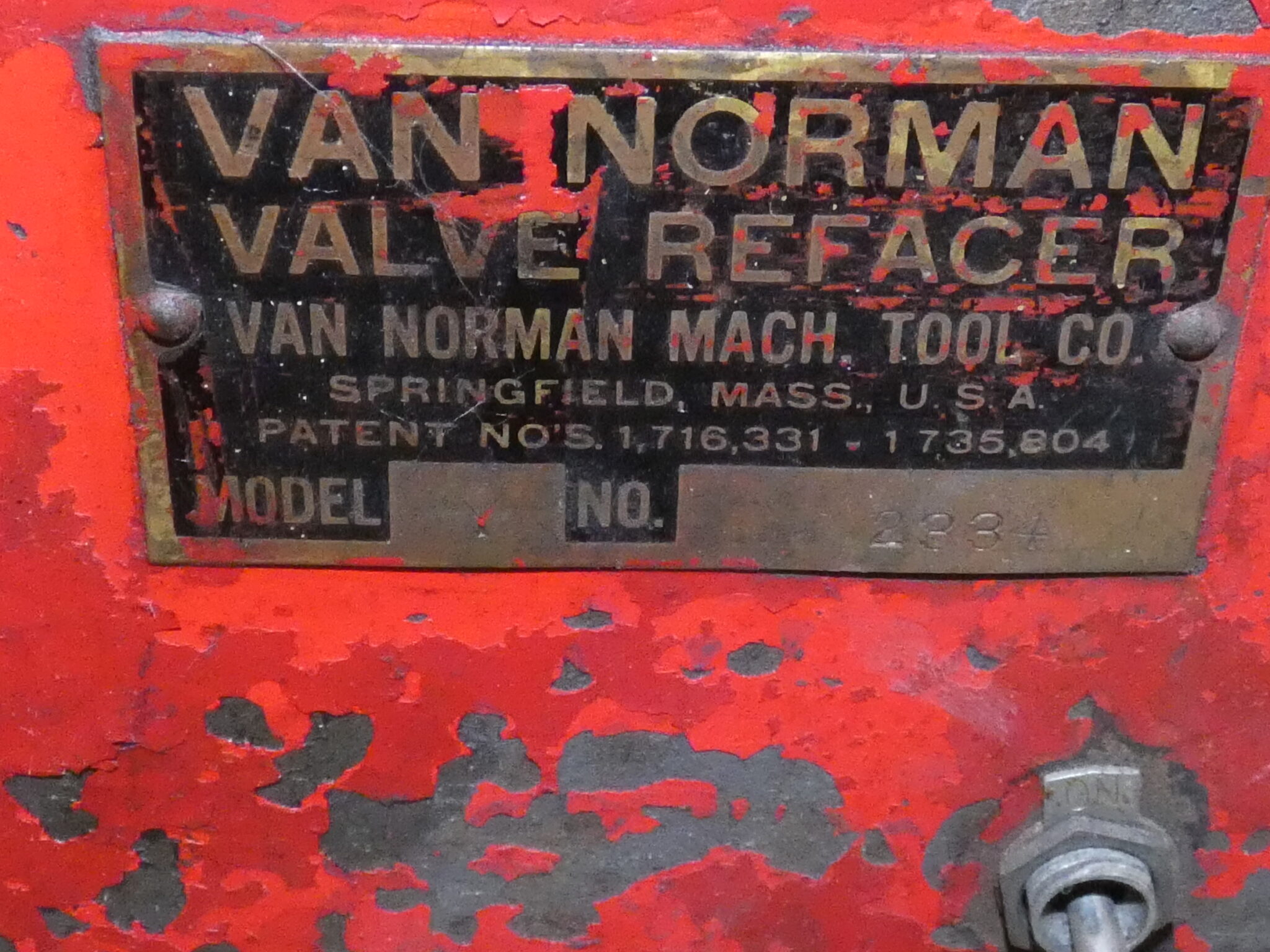 Van Norman 2334 Valve Refacer – GPM Surplus