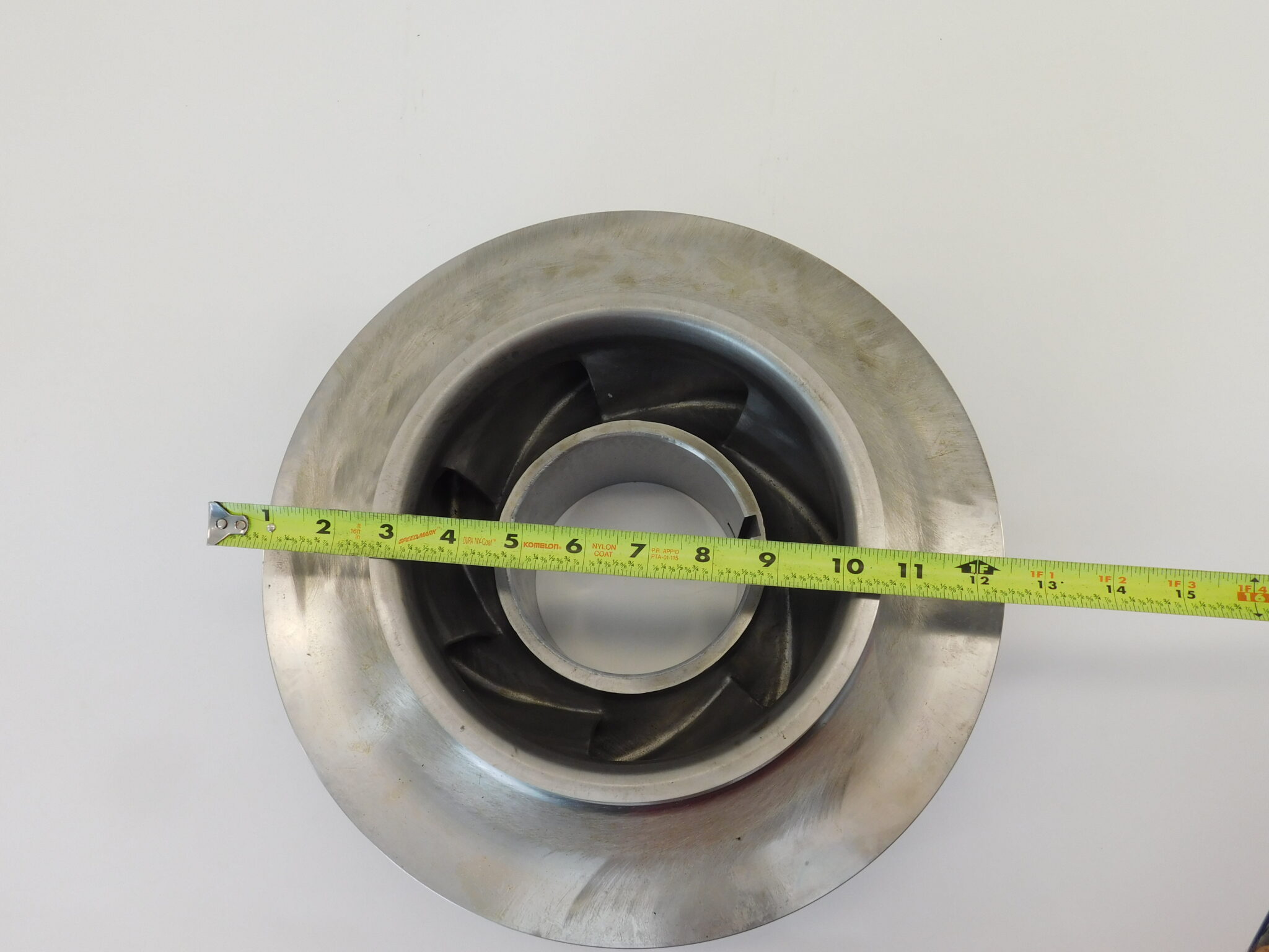 Flowserve Pump Impeller 6CHTA3CX12, 12.8775″ OD, 7-Vane, Stainless ...