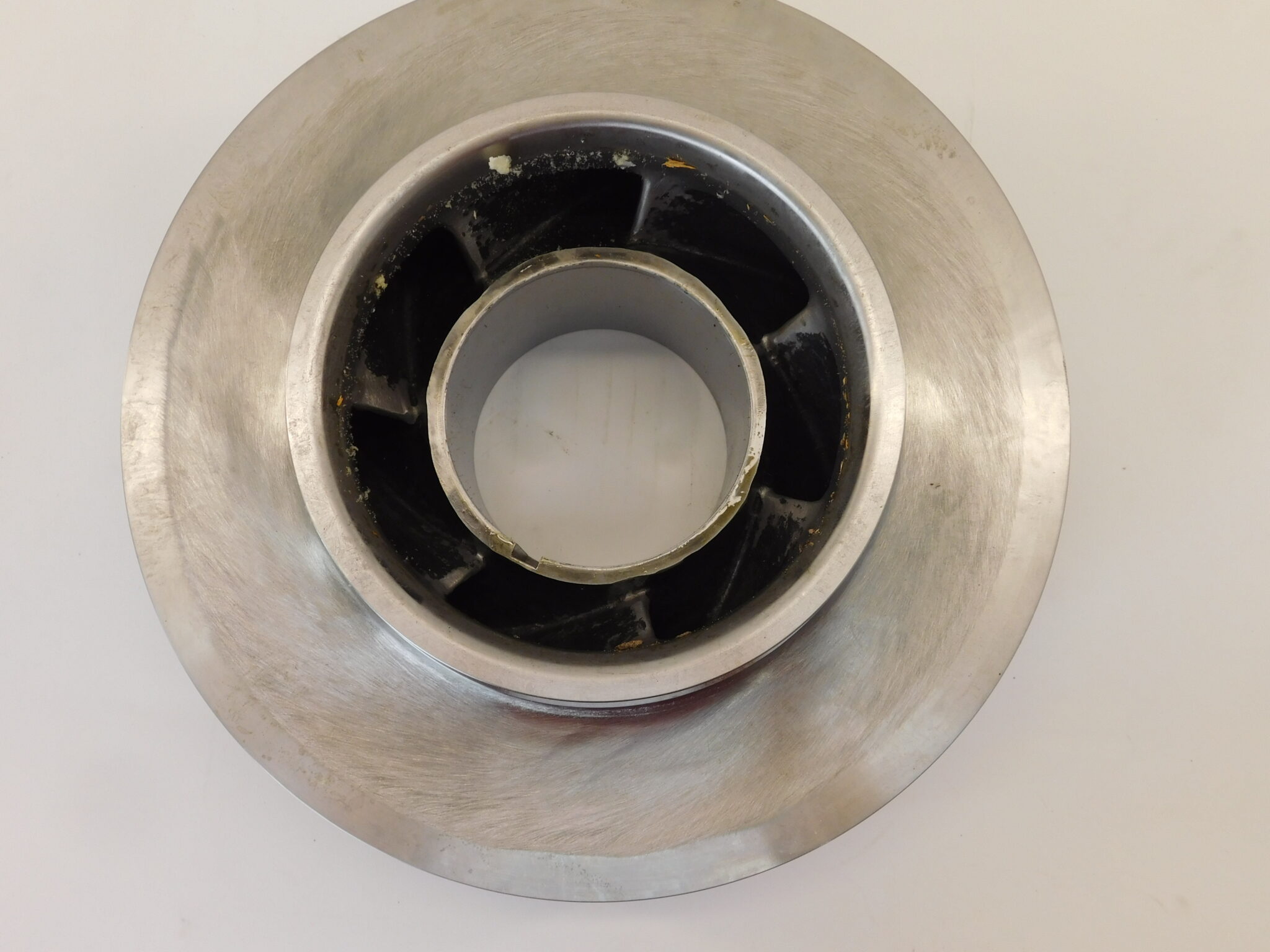 Flowserve Pump Impeller 6CHTA3DX16, 7-Vane, 12.875″ OD, Stainless Steel ...