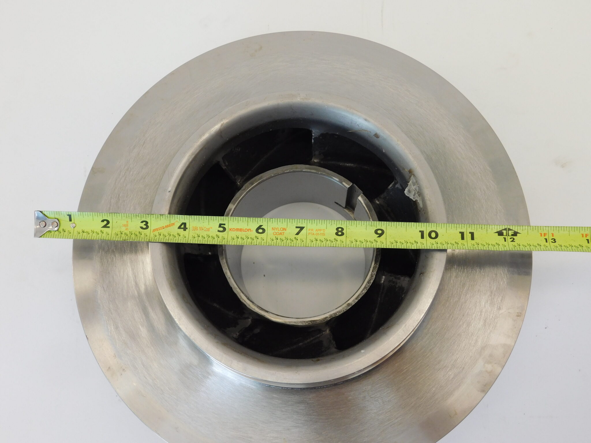 Flowserve Impeller 6CHTA3DX14, 7-Vane, 12.875″ OD, Stainless Steel ...