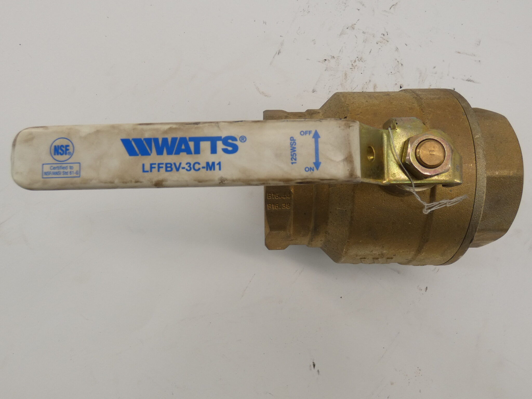 Watts LFFBV-3C-M1 Full Port Threaded Ball Valve, 3-1/2″ – GPM Surplus