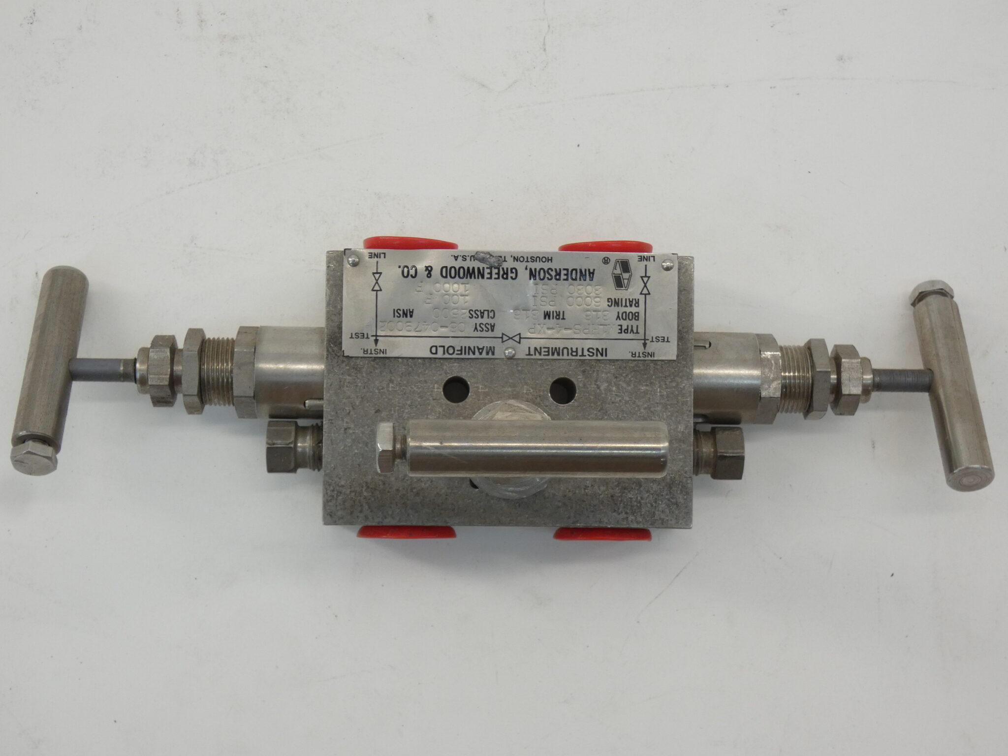 Anderson Greenwood M1HPS-4-XP Instrument Manifold Valve – GPM Surplus