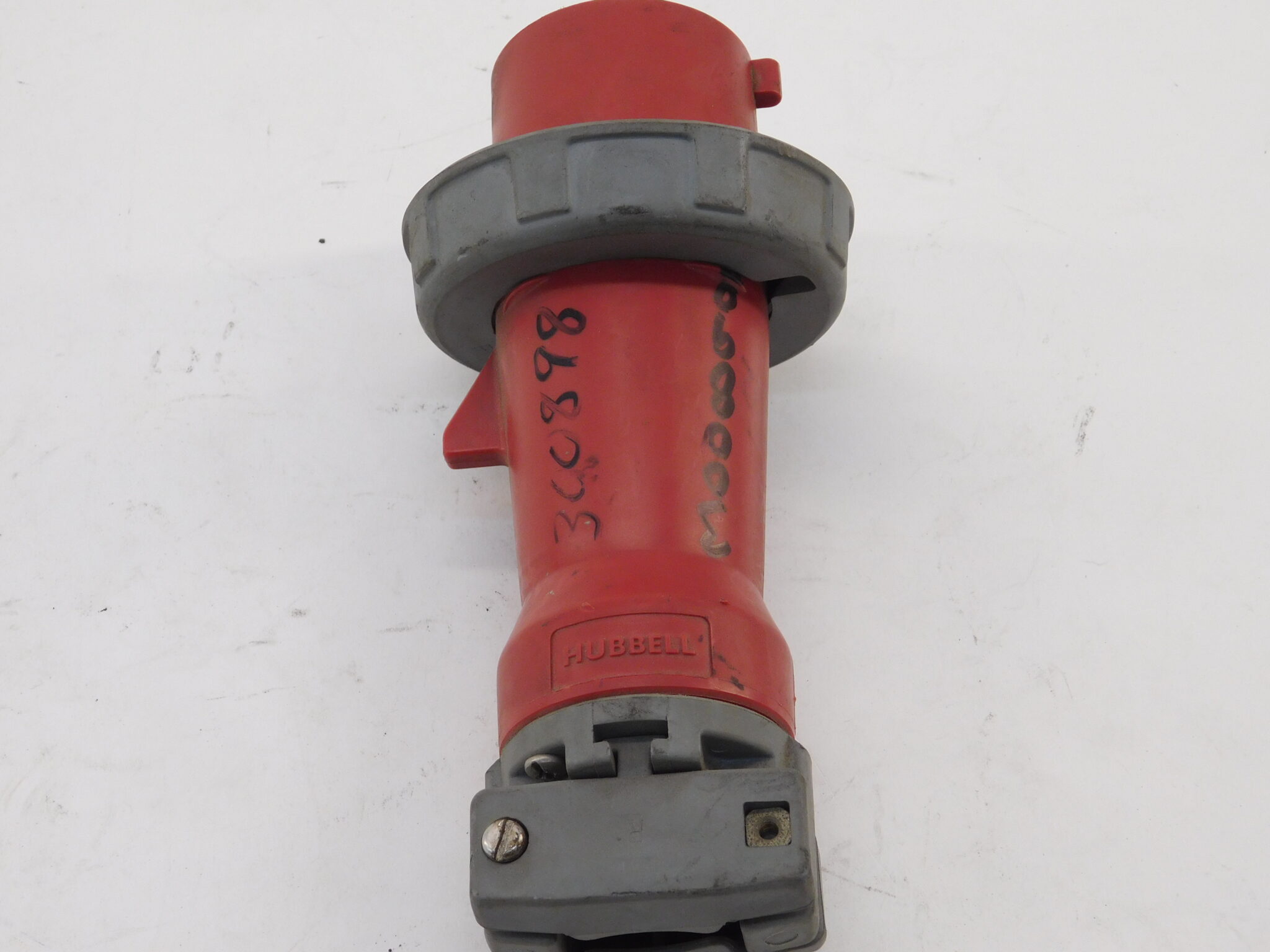 Hubbell 430P7W Male Pin and Sleeve Plug, Connector, 480 VAC, 30A – GPM ...