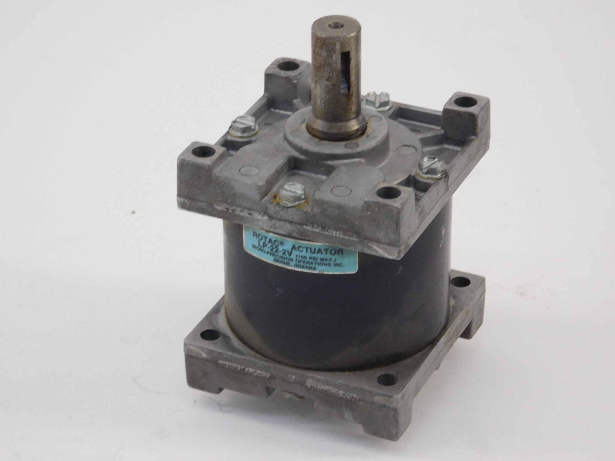 Rotac LP-22-2V Pneumatic Rotary Actuator, 150PSI – GPM Surplus
