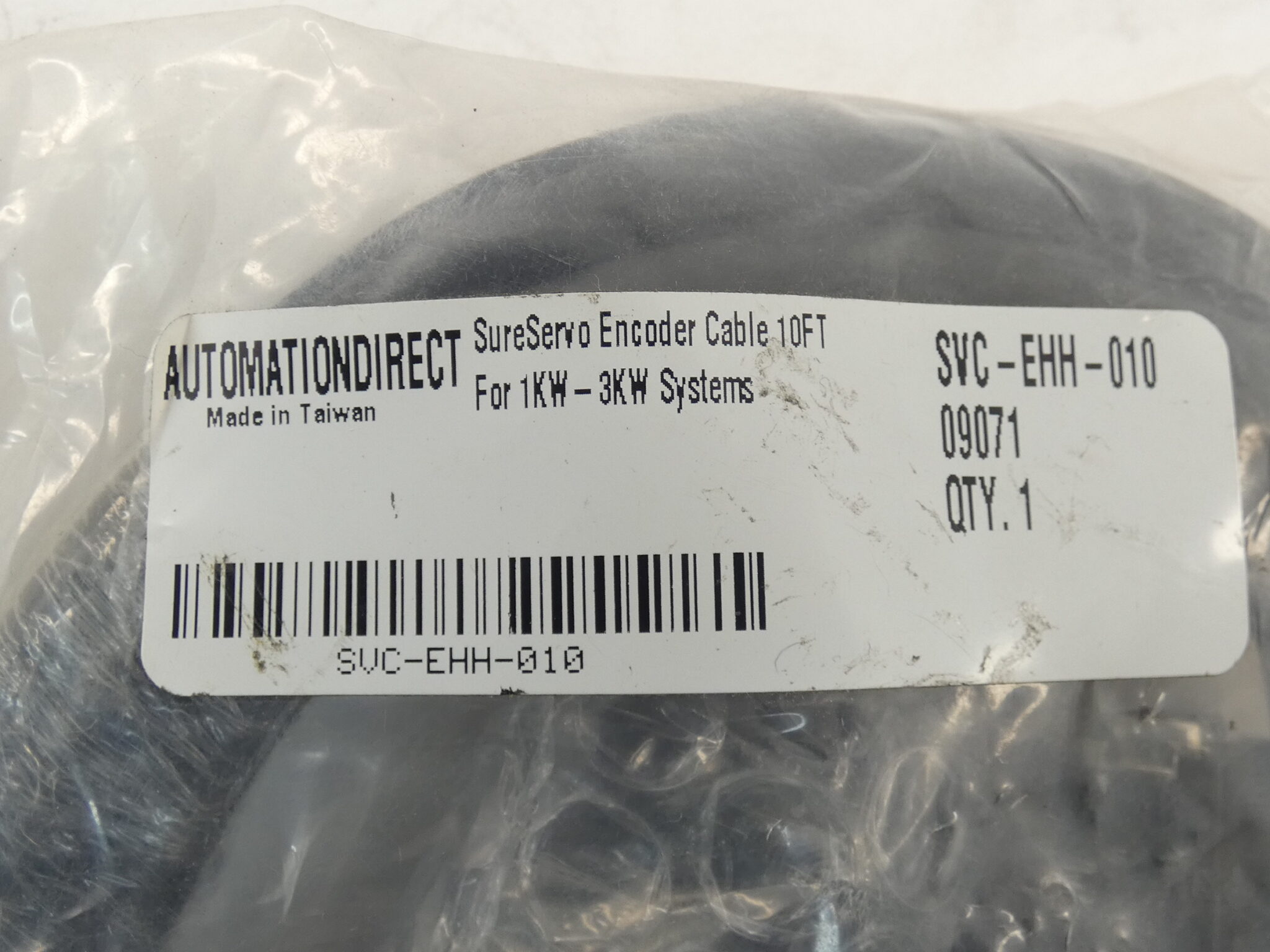 Automation Direct SVC-EHH-010 SureServo Encoder Cable, 10′ – GPM Surplus