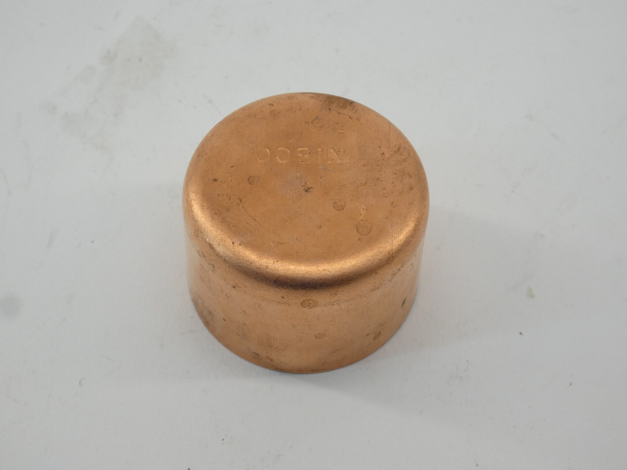 *Lot of 6* NIBCO Fits 1-1/4″ Copper Caps, 1-3/8″ ID – GPM Surplus