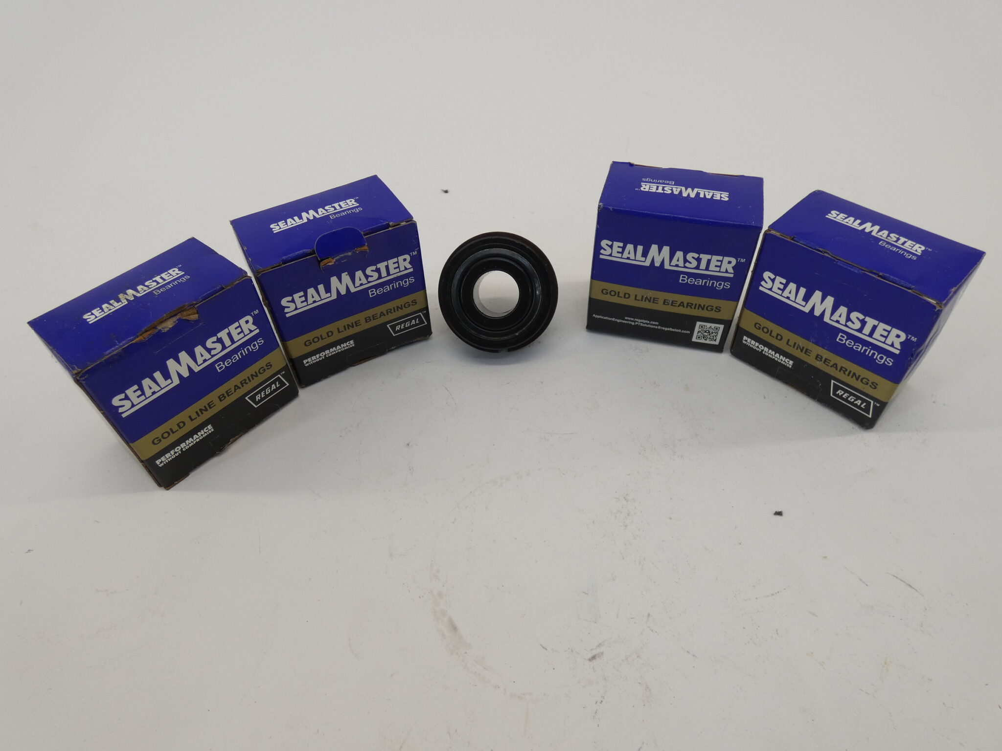 *Lot of 4* Sealmaster ER-12 Insert Bearing, 3/4″, Gold Line Standard ...