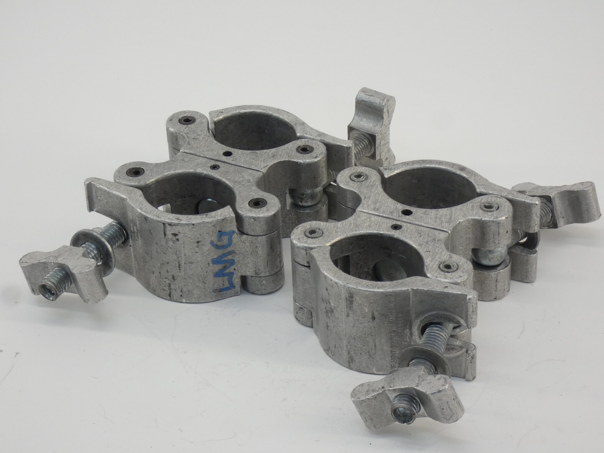 *Lot of 2* Light Source SWL 500Kg Swivel Cheeseborough Clamp Mega ...