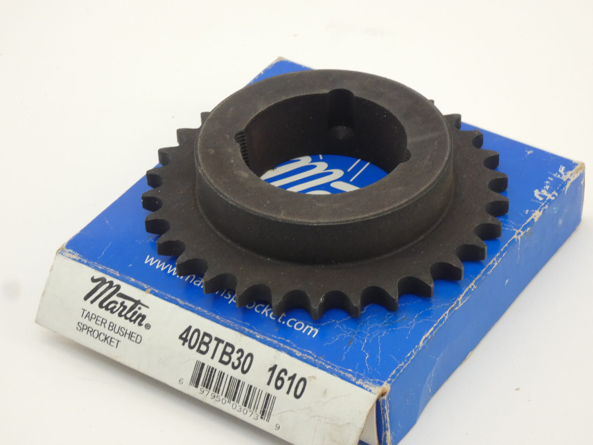 Martin 40BTB30 1610 Roller Chain Sprocket 2-1/4″ Bore 30 Teeth Taper ...