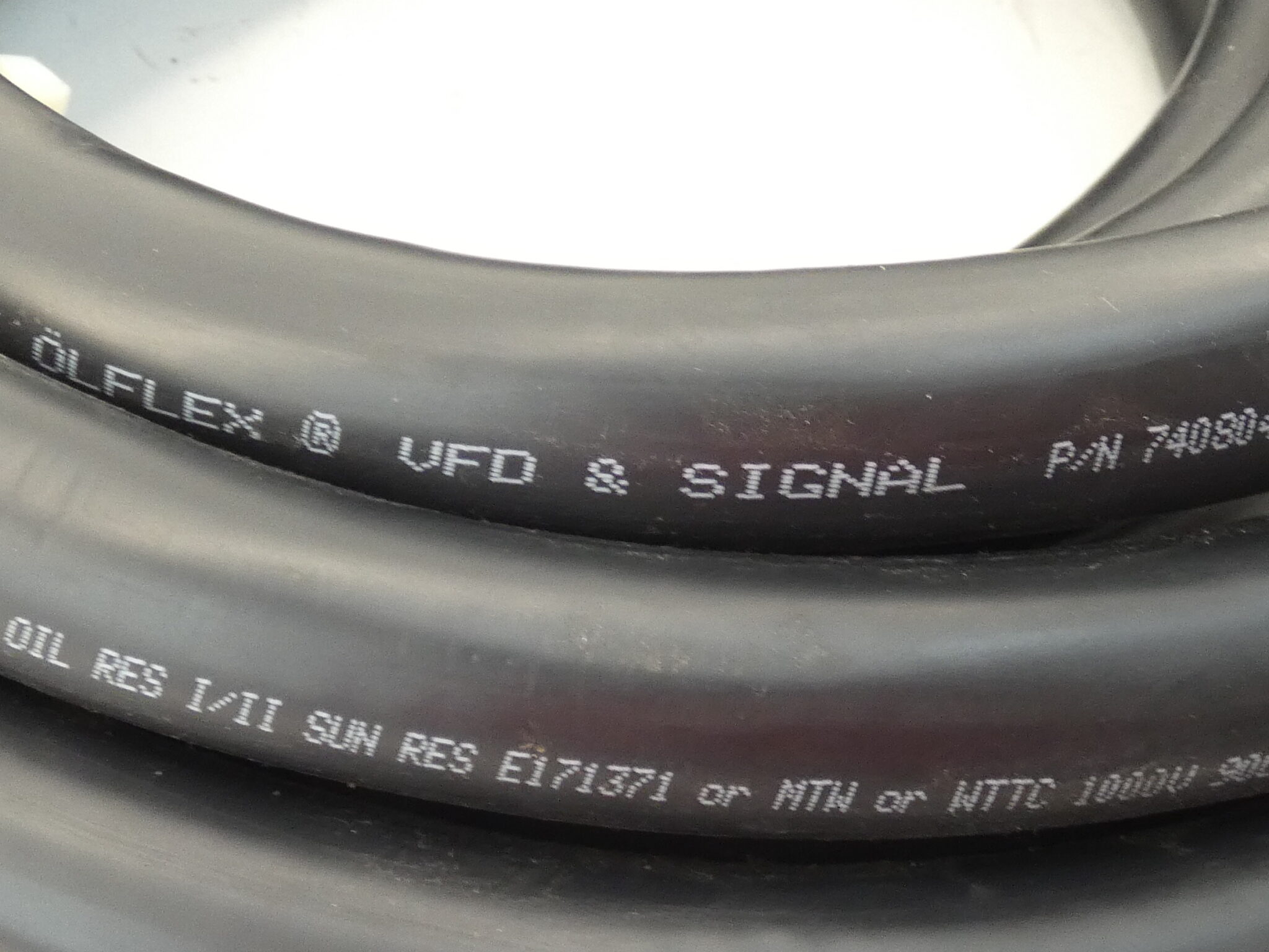 40′ Olflex VFD 7408044 Flexible Motor Supply Cable 40 FT 600V – GPM Surplus