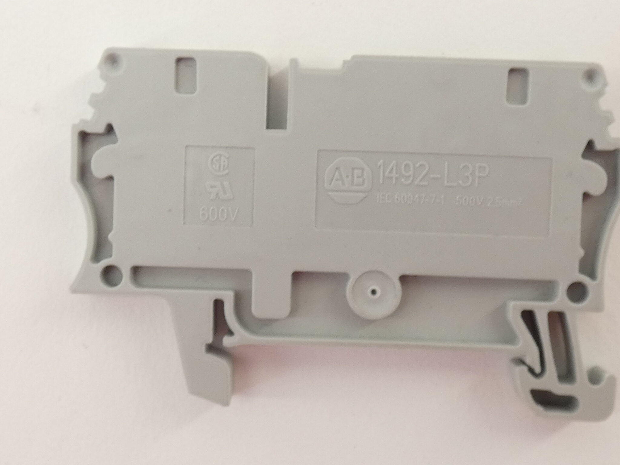 *Lot of 12* Allen-Bradley 1492-L3P Terminal Block 550V & Allen-Bradley ...