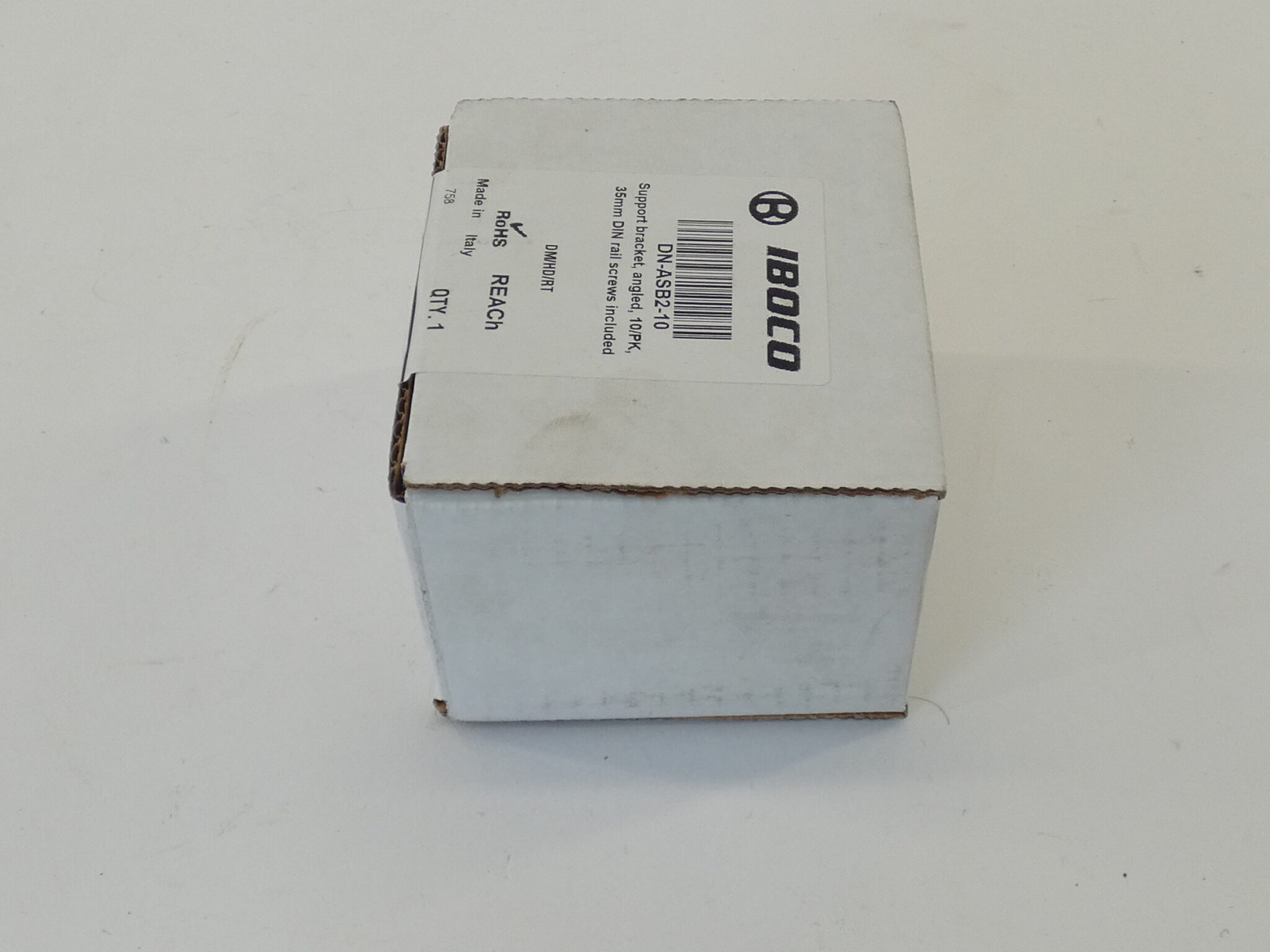 *Pack of 10* IBOCO DN-ASB2-10 Angled Support Bracket W/ 35mm DIN Rail ...