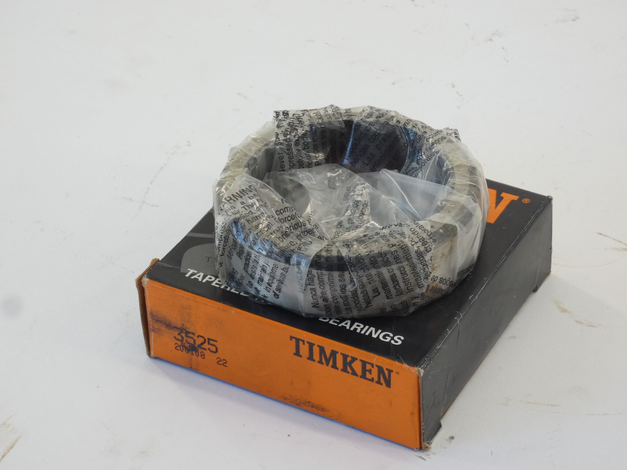 Timken 3525 Tapered Roller Bearing 2-3/4″ Bore 3-7/16″ OD – GPM Surplus