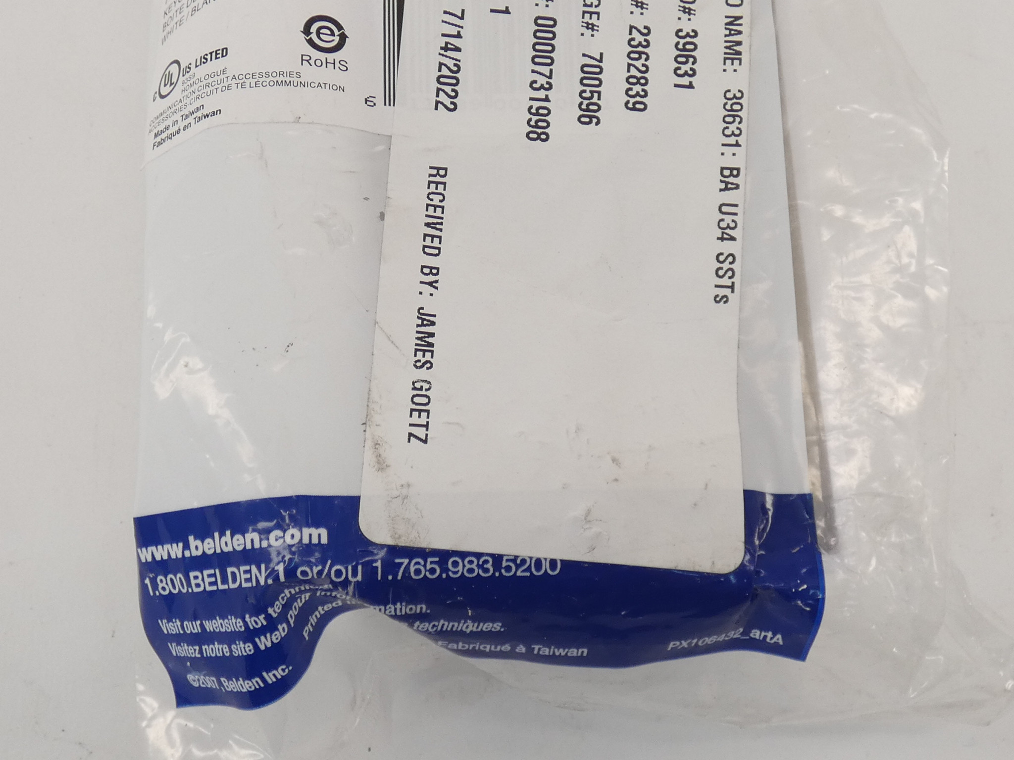 Belden AX102657 KeyConnect Single-Gang Surface Adapter Box White – GPM ...