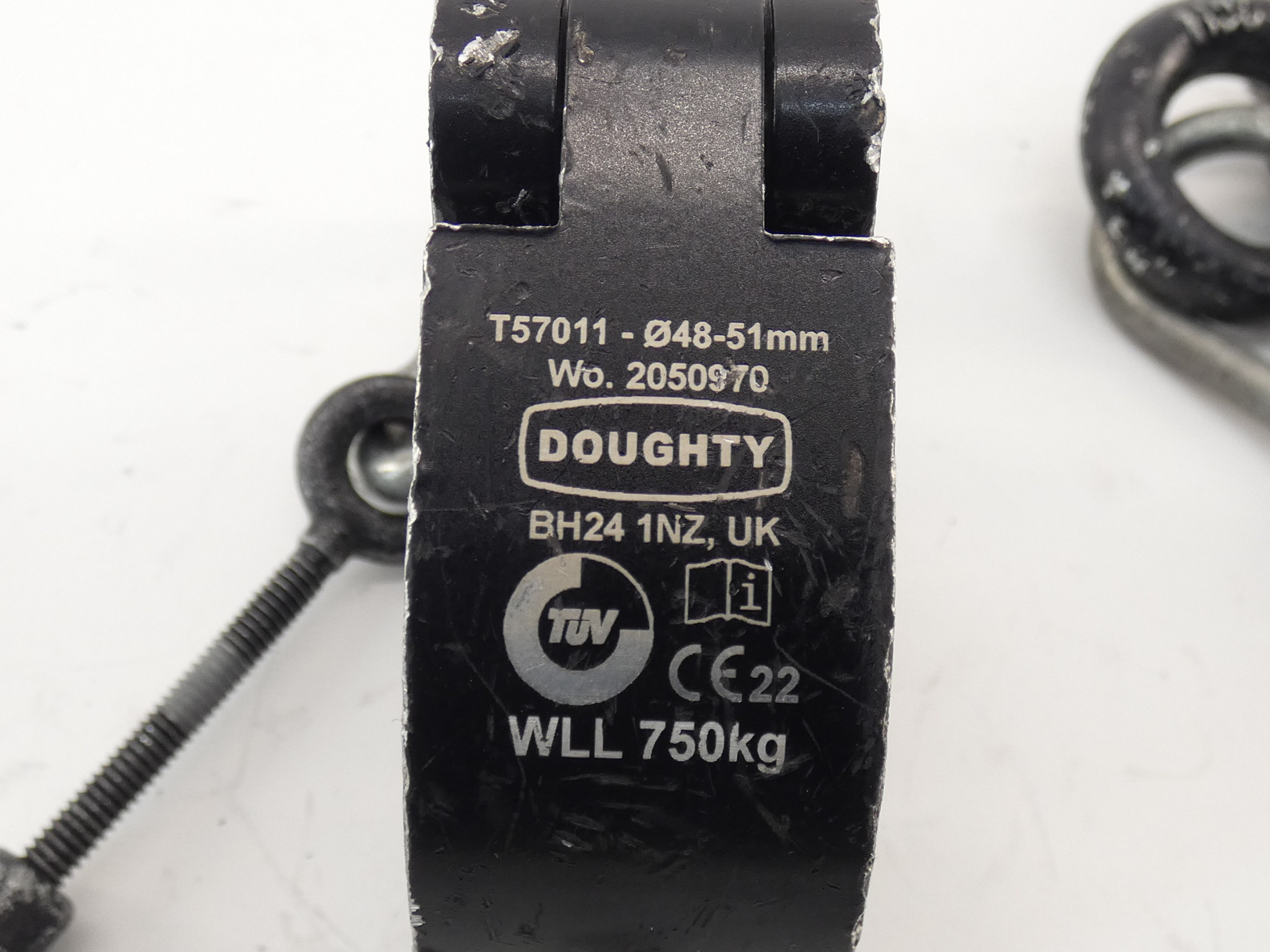 *Lot of 6* Doughty T57011 Half Cheeseborough W/ Wire Rope Assembly ...