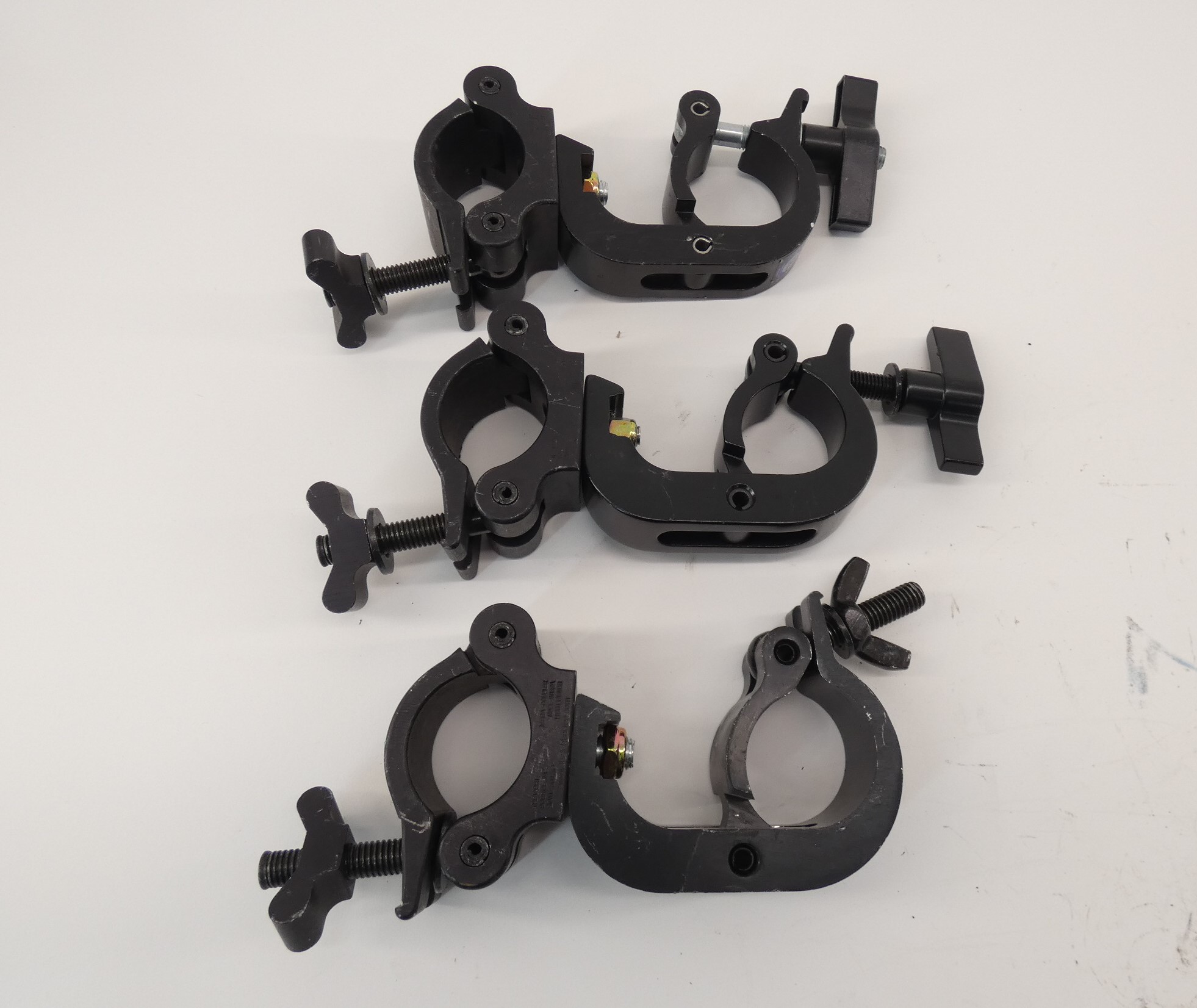 *Lot of 3* Global Truss Light Source Mega-Coupler Trigger Clamp ...
