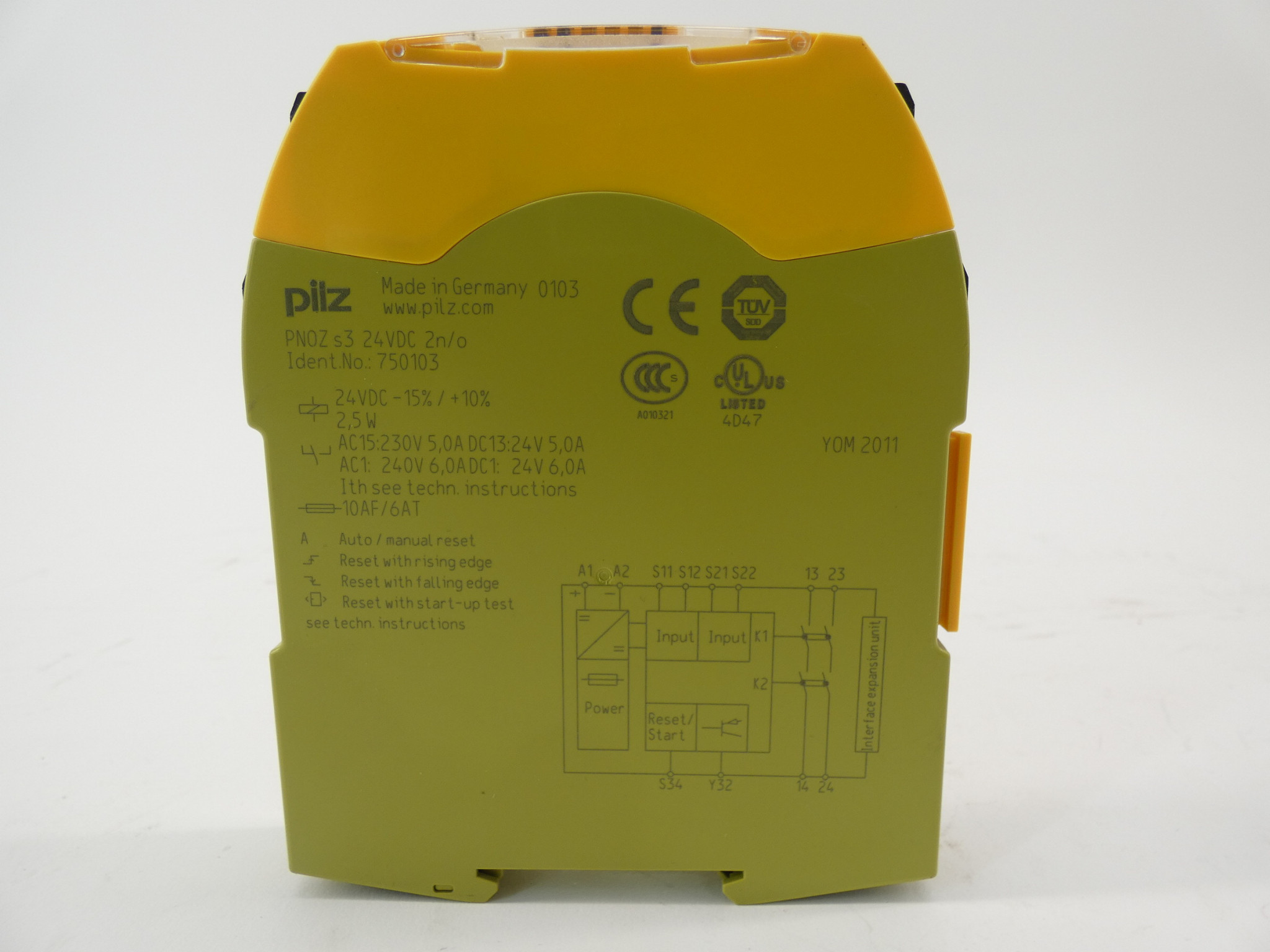 Pilz PNOZ S3 750103 Safety Relay 24VDC – GPM Surplus
