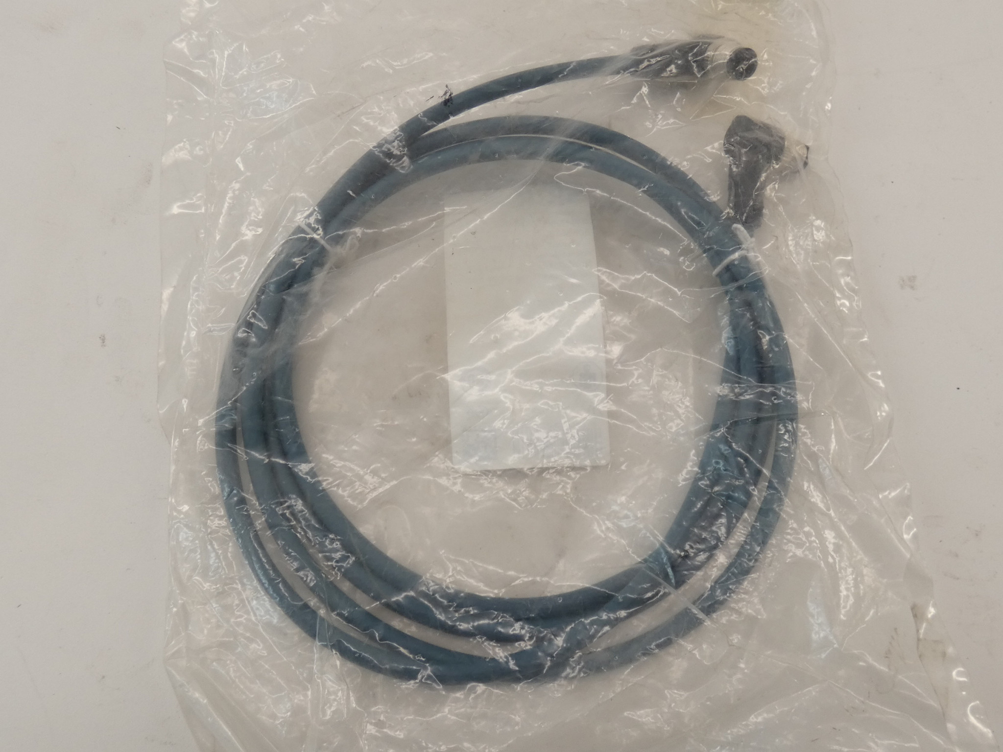 Sick SSL-1204-W02ME Male Ethernet Connector Cable Angled 2M M12 4-Pin ...