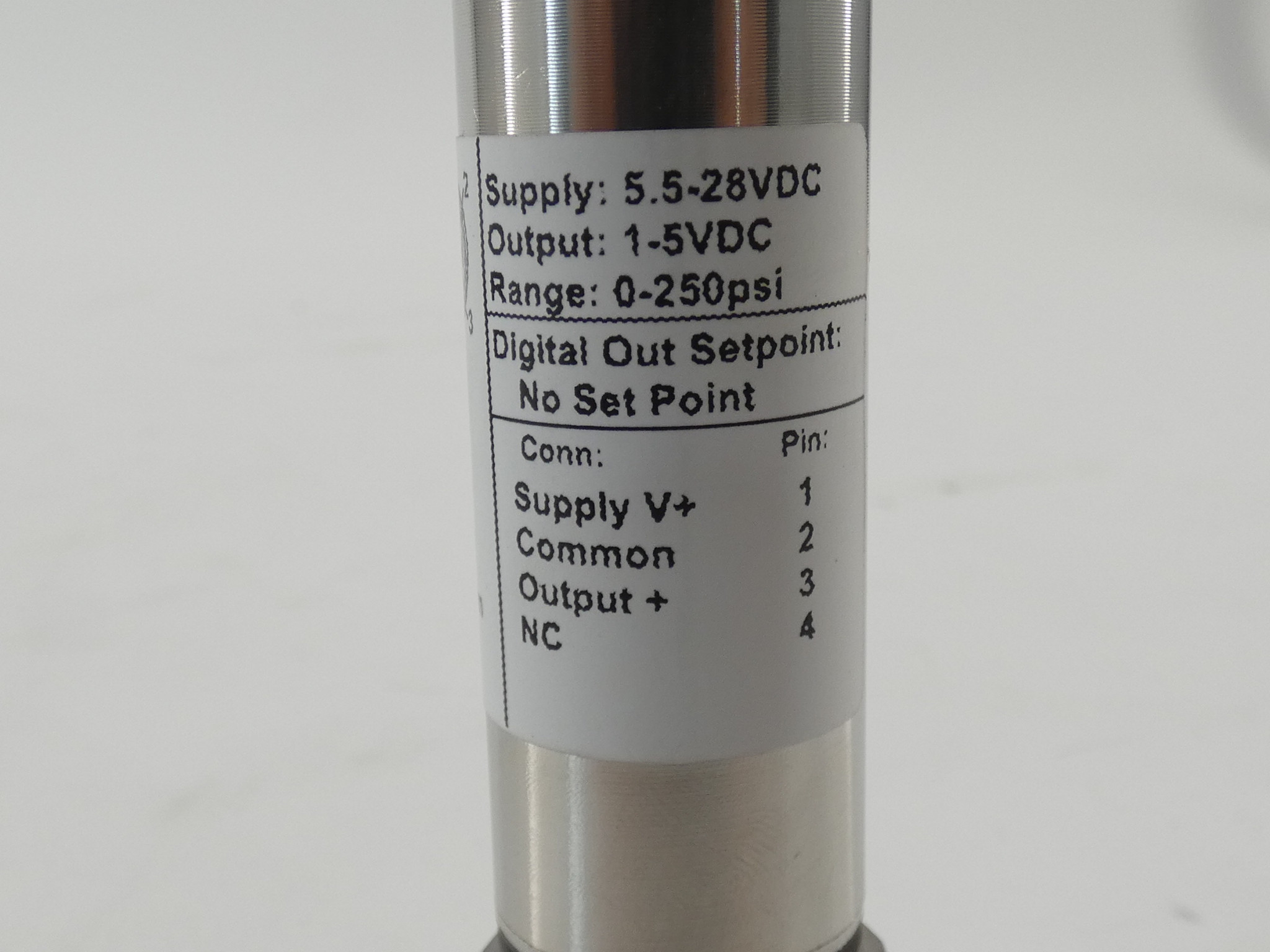 Transducers Direct TD1000HHG025003D002X Pressure Transducer 5.5-28VDC ...