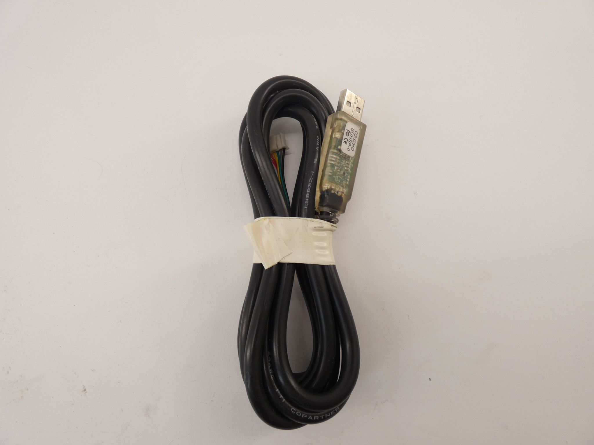 C232HD-EDHSP-0 USB Adapter Cable E119932-1 300V 24AWG VW-1 LL84201 ...