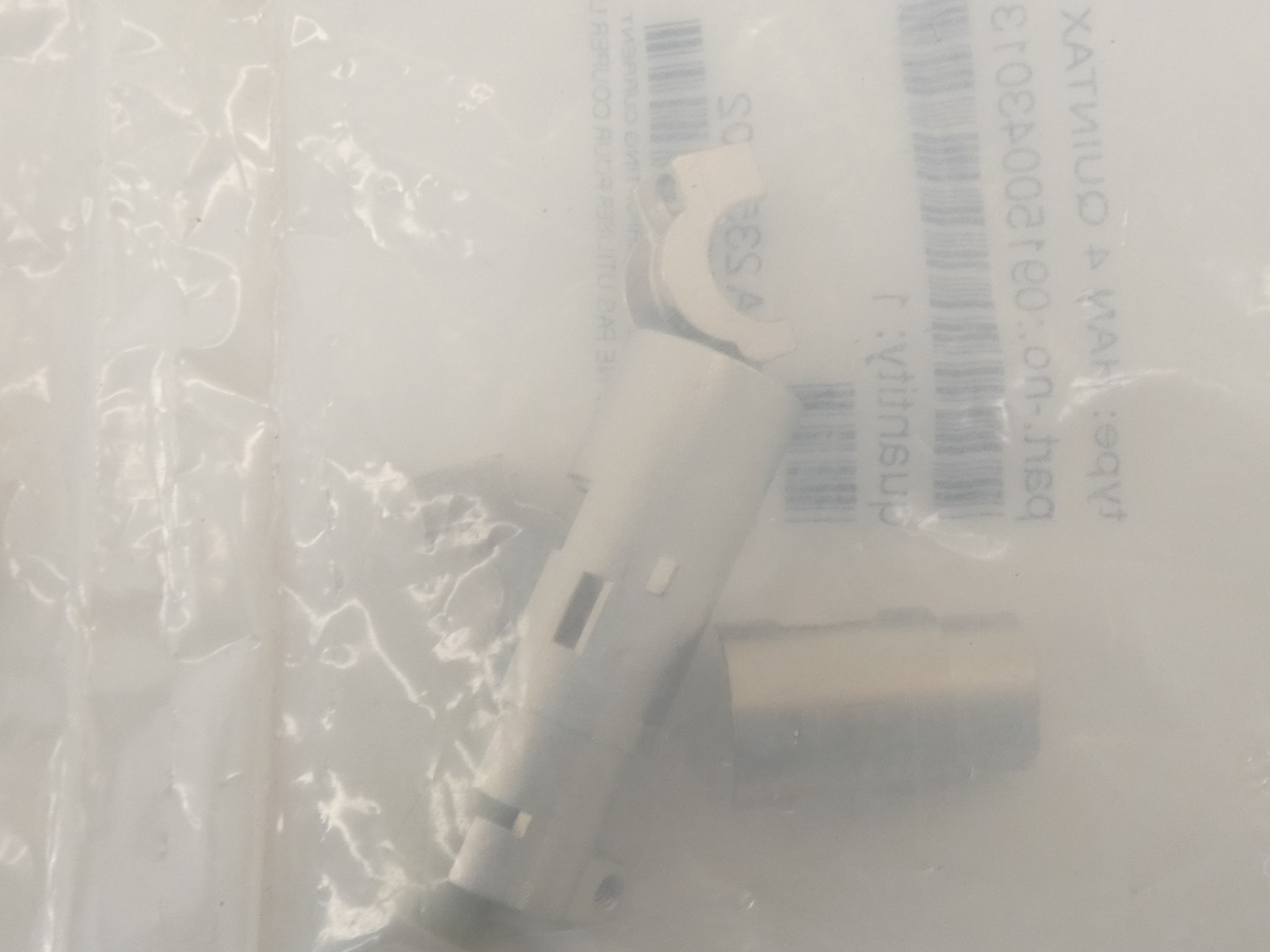 *Lot of 2* Harting 09150043013 Connector HAN 4 Quintax STI Harting 3-9 ...