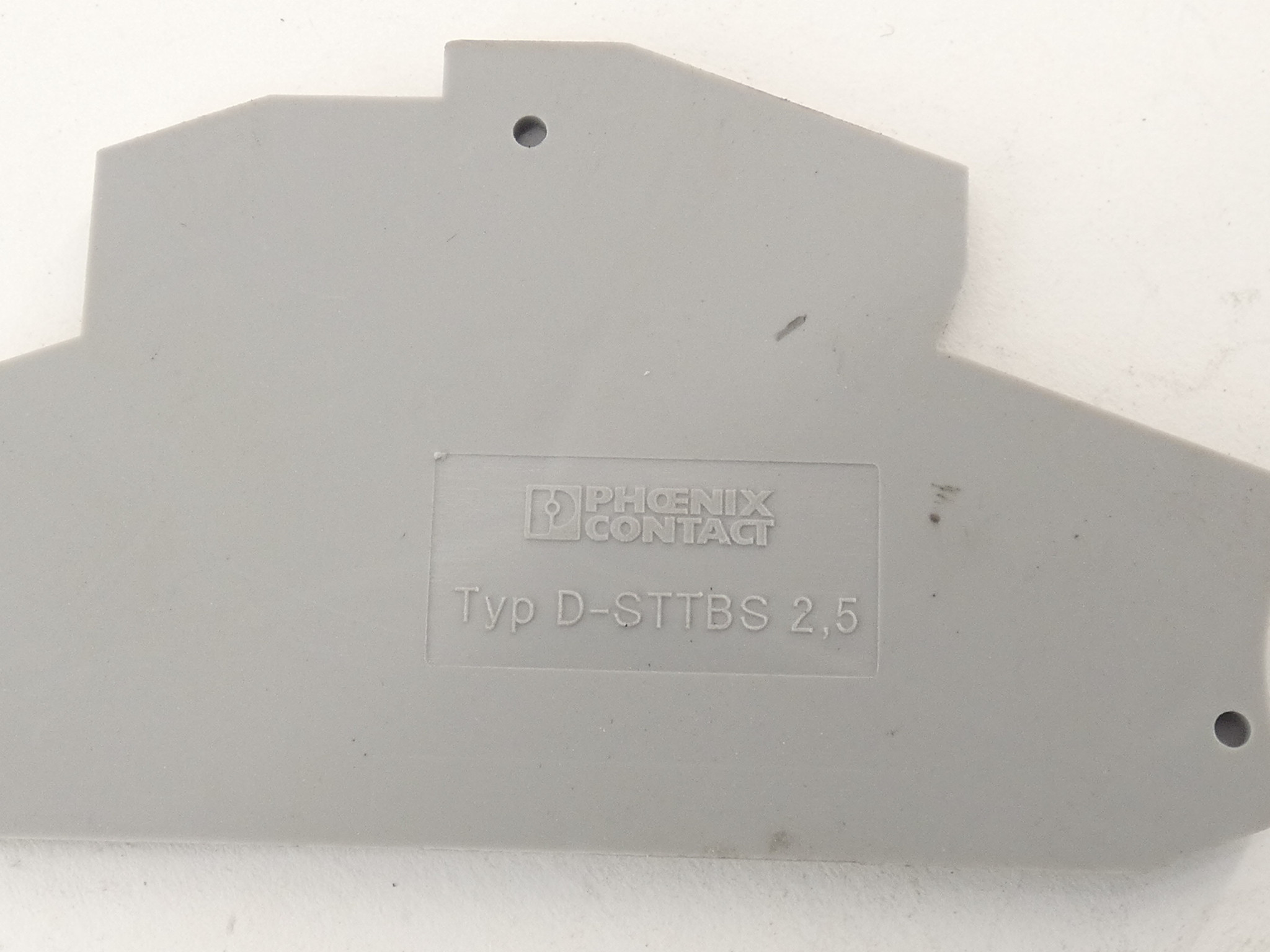 *Lot of 89* Phoenix Contact 3038503 D-STTBS 2,5 Terminal Block End ...