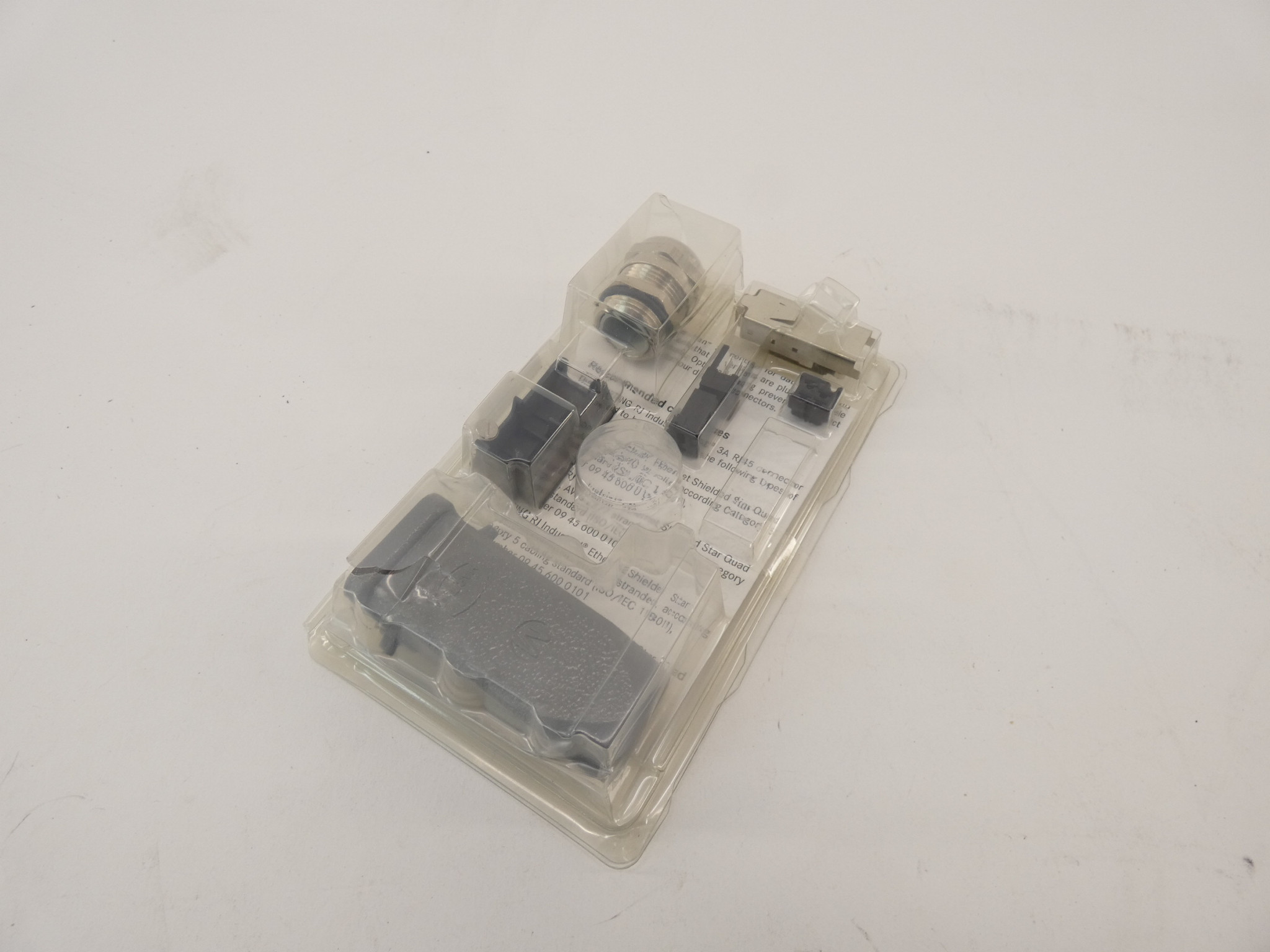 Harting 09451001100 Han 3A Ethernet RJ45 Connector Plug Insert – GPM ...