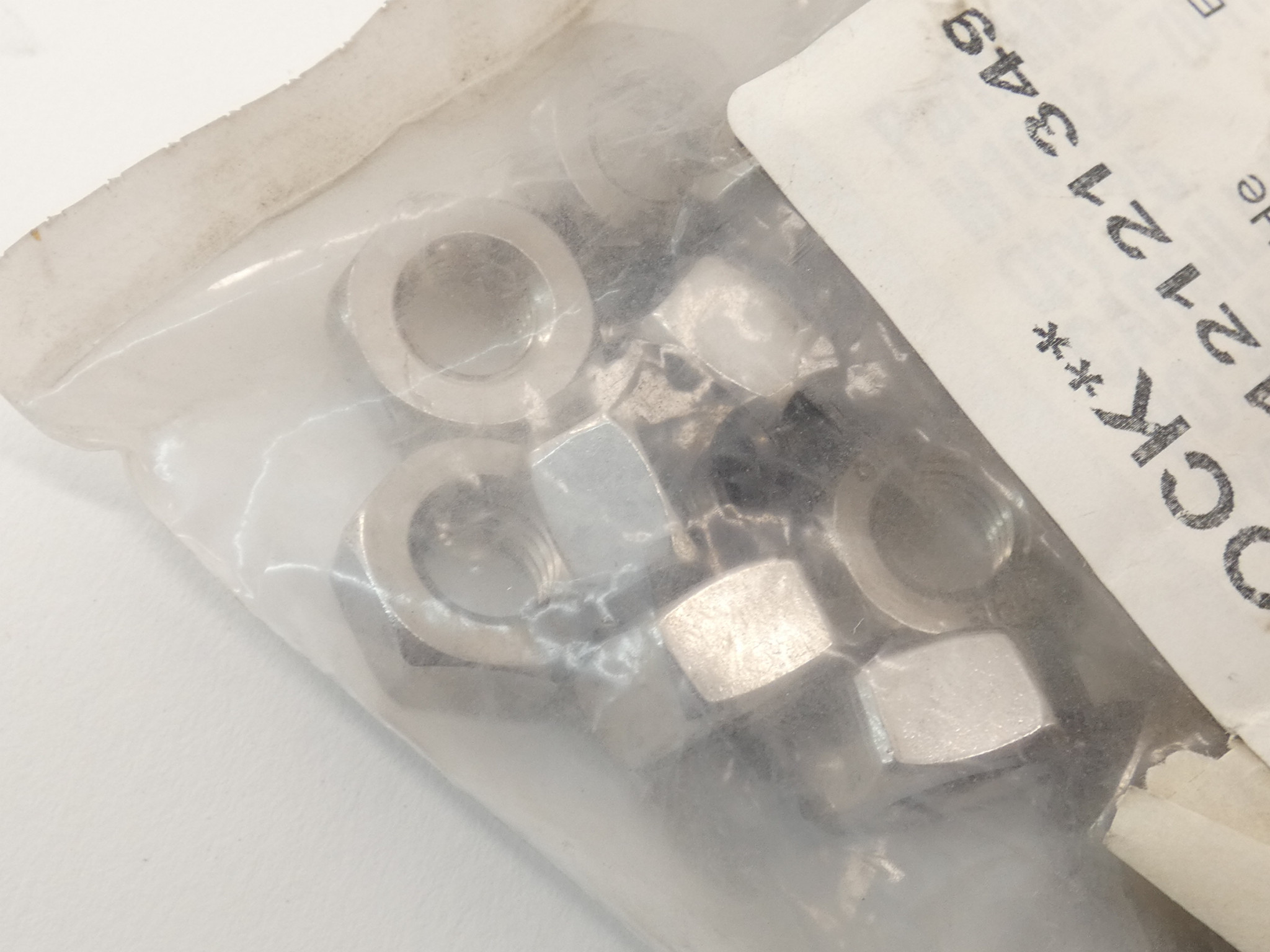 *Lot of 25* Fastenal MN2600000A20000 M10-1.5 Stainless Steel DIN 934 ...