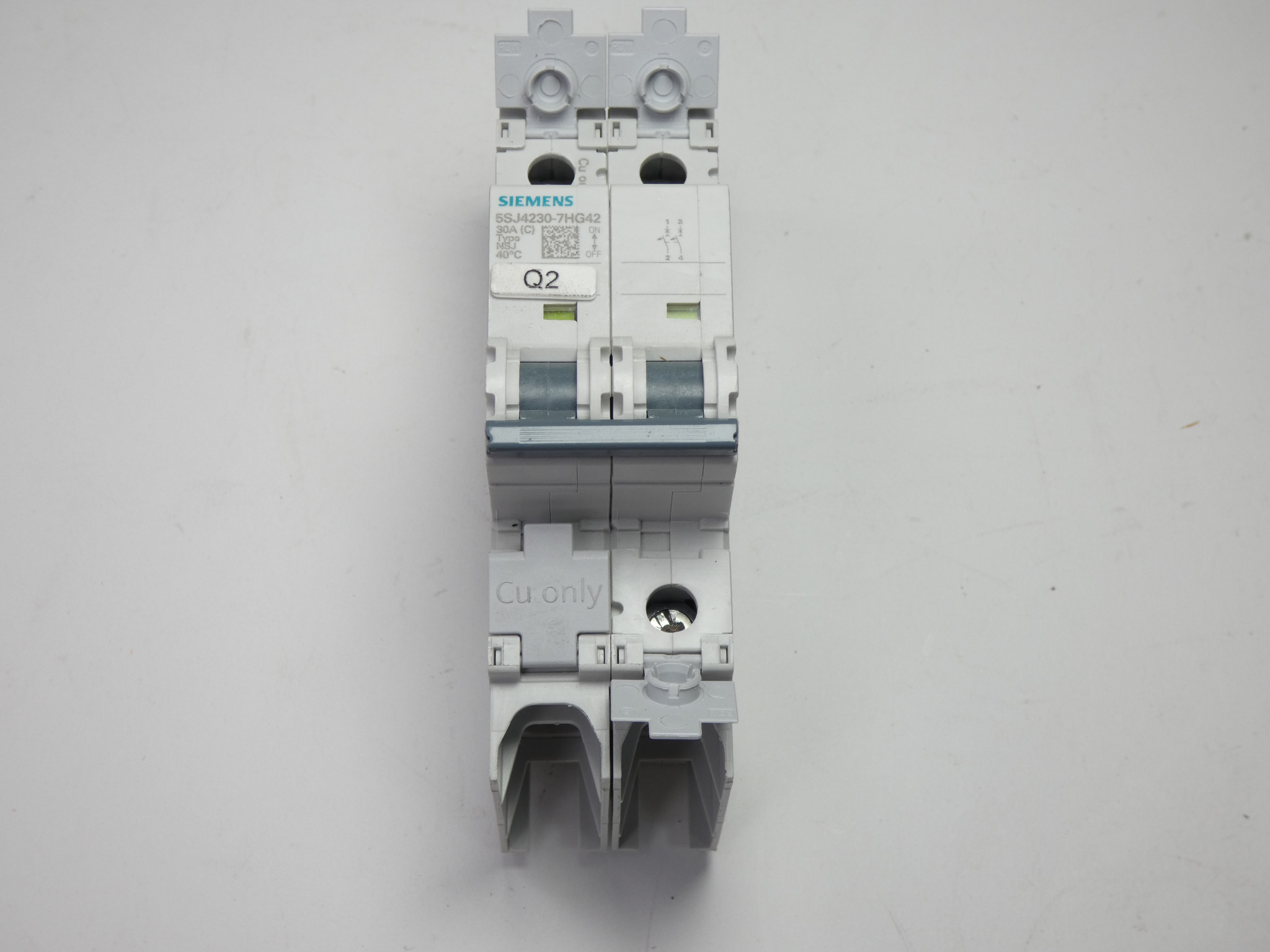Siemens 5SJ4230-7HG42 Miniature 30A Circuit Breaker MCB – GPM Surplus
