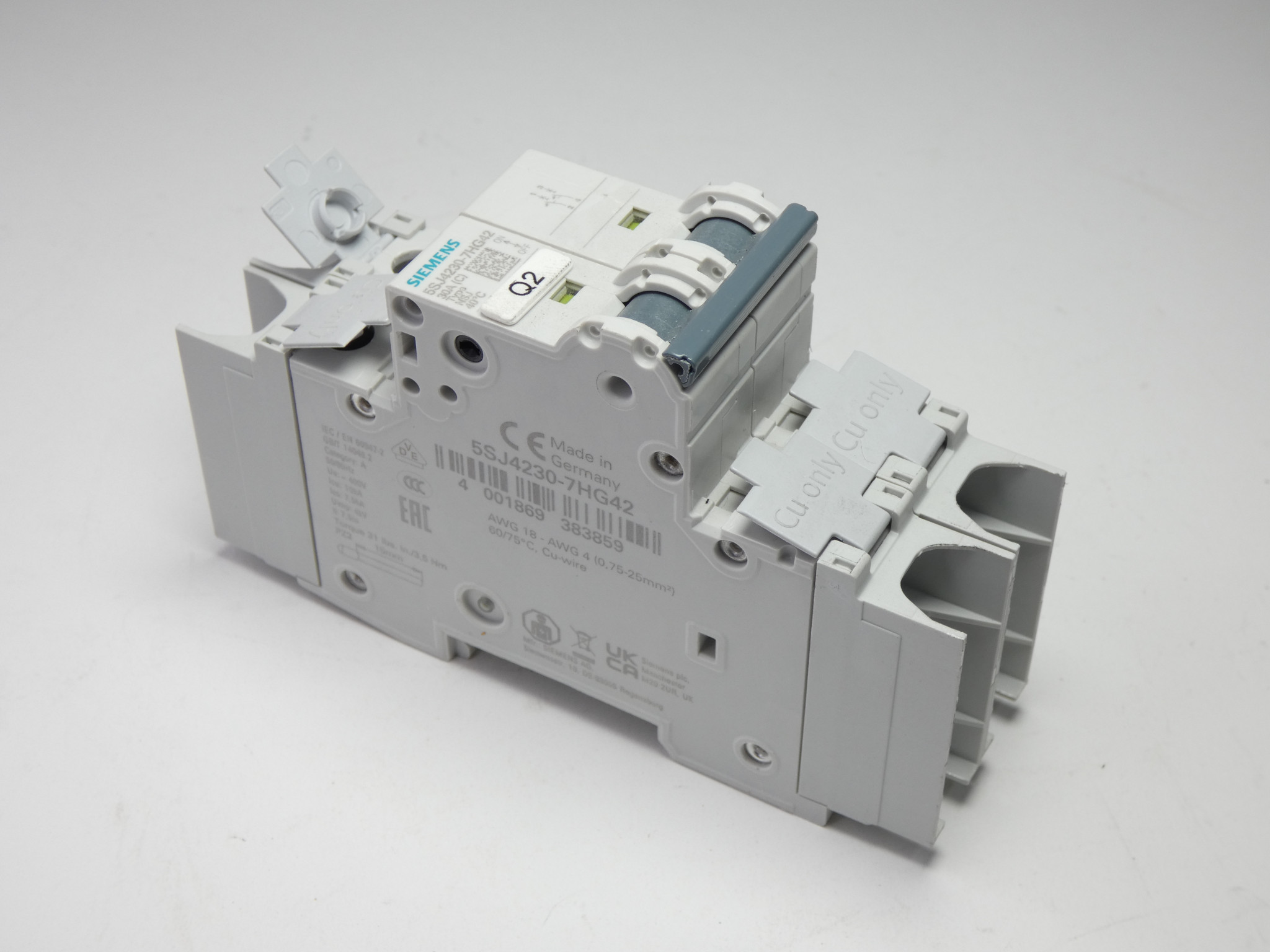 Siemens 5SJ4230-7HG42 Miniature 30A Circuit Breaker MCB – GPM Surplus