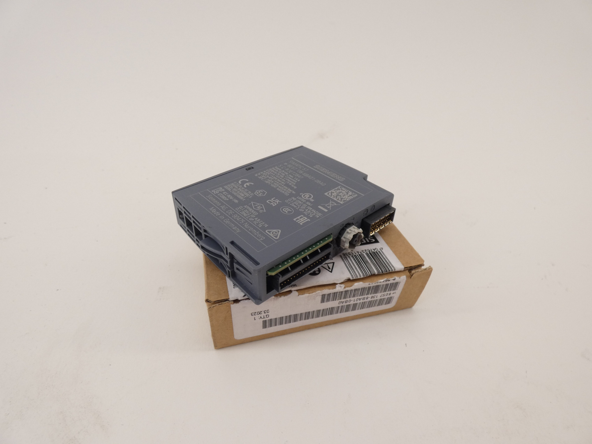 Siemens 6ES 7138-6BA01-0BA0 Module Simatic S7 ET 200SP – GPM Surplus