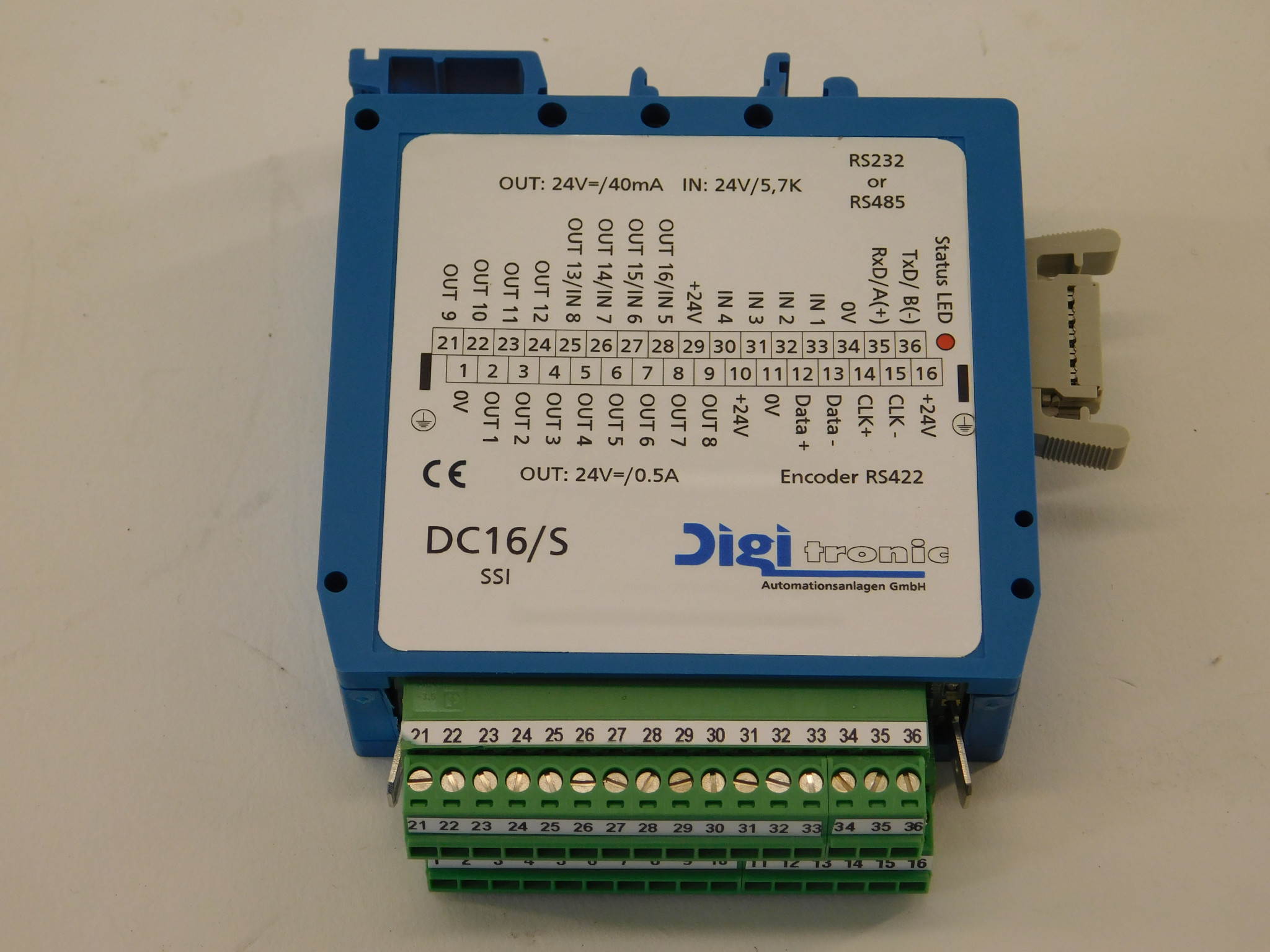 Digitronic DC16 S5LX4S CamCon Module 24VDC – GPM Surplus