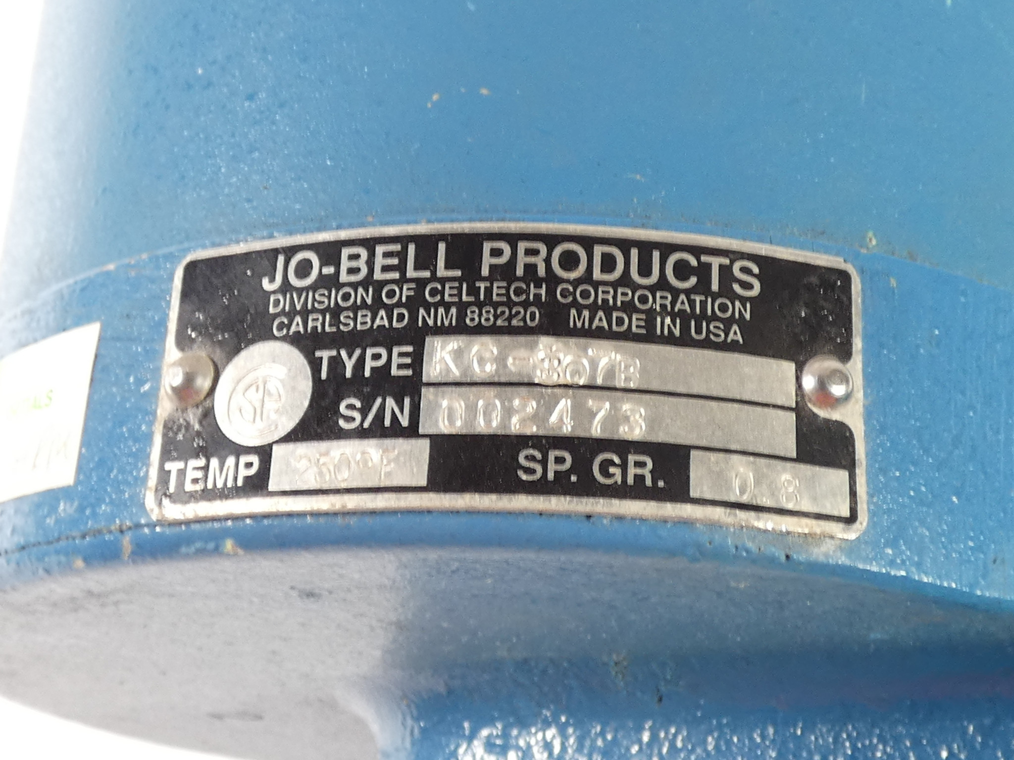 Jo-Bell KC-307B Float Control Liquid Lever Switch Head Only – GPM Surplus
