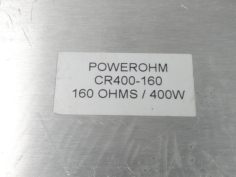 Powerohm CR400-160 Resistor 160 OHMS 400W – GPM Surplus